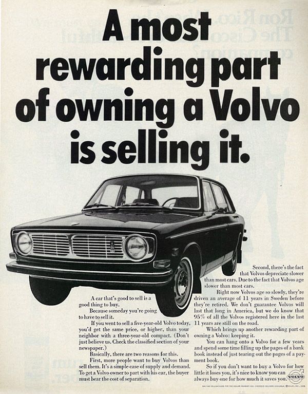 The '60s through '80s was Volvo's golden age of advertising | Driving