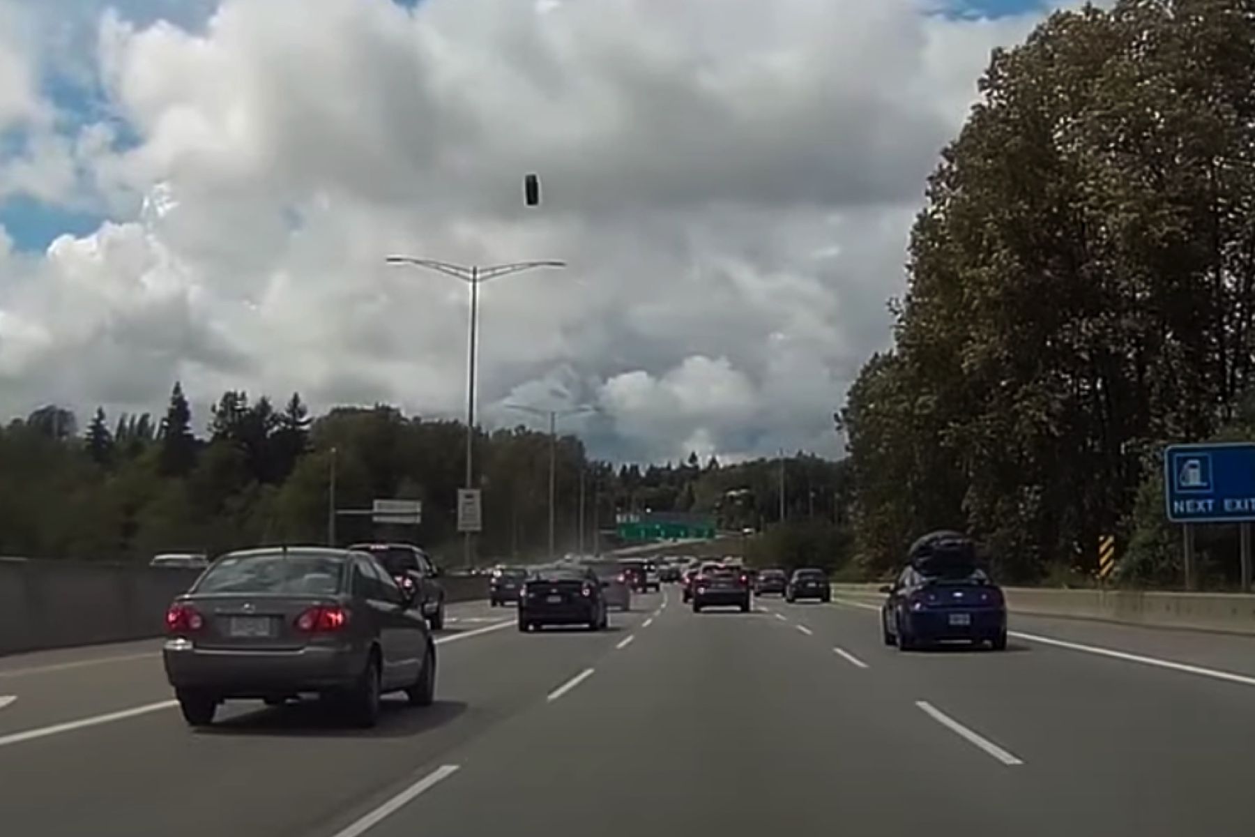 Watch: Flying tire gets major air on B.C. highway, smashes minivan ...