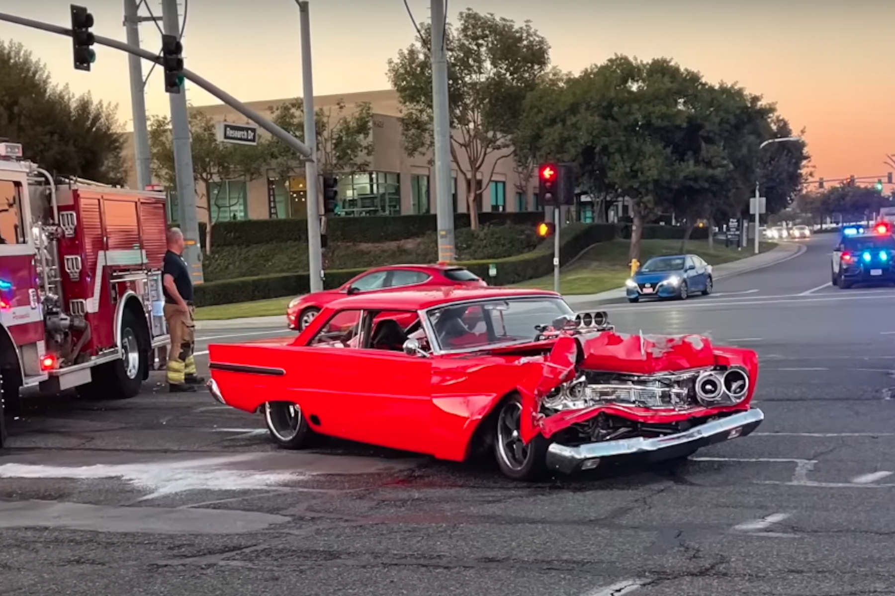 Watch: 1,300-hp Mercury Comet crash teaches owner lessons | Driving