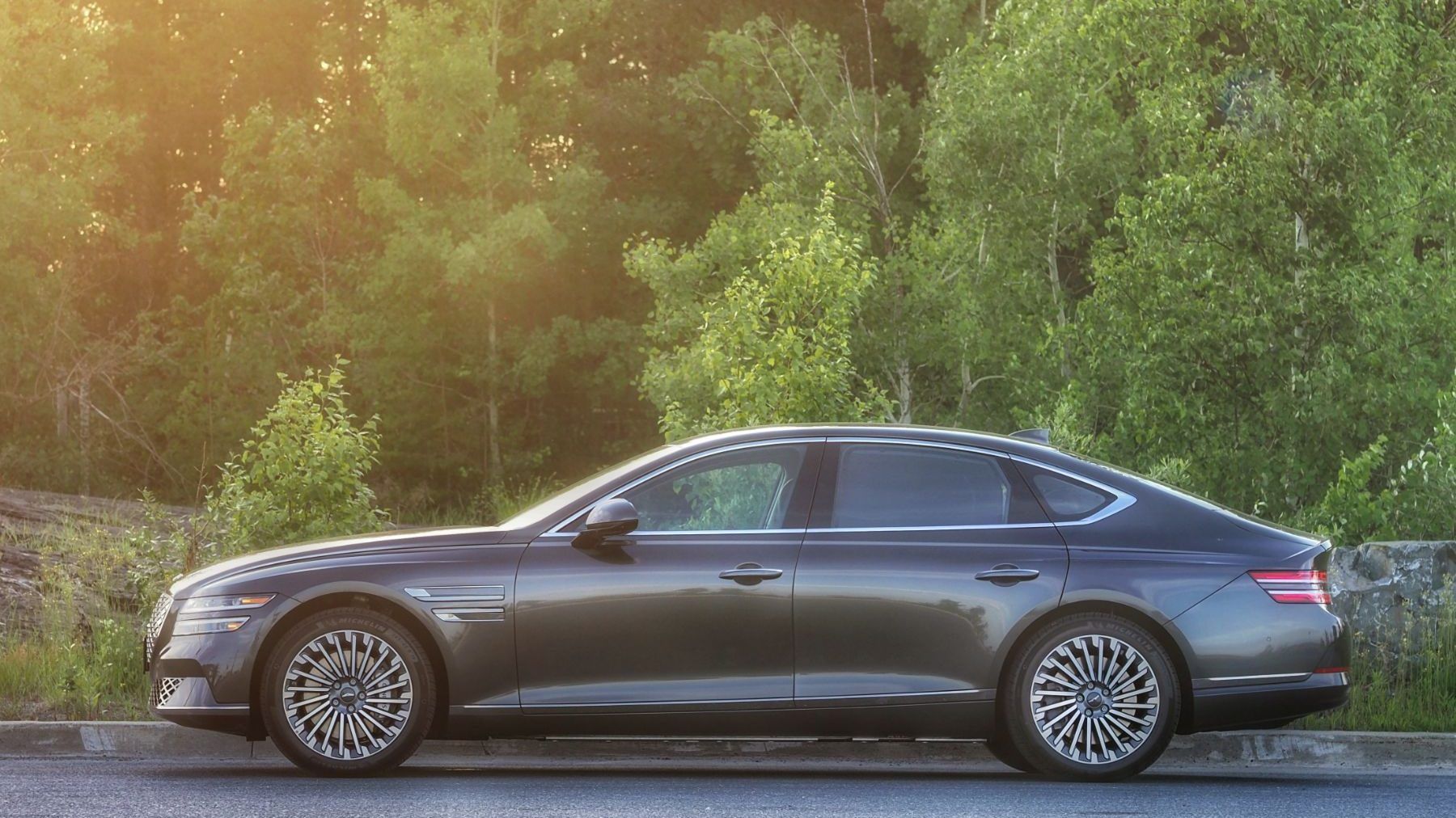 2023 Genesis Electrified G80 | EV Review, Canadian pricing | Driving