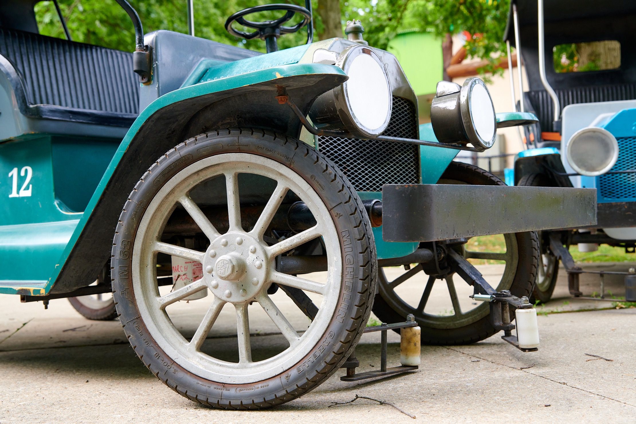 Driving the Jokey's Jalopies antique car ride at Canada's Wonderland ...