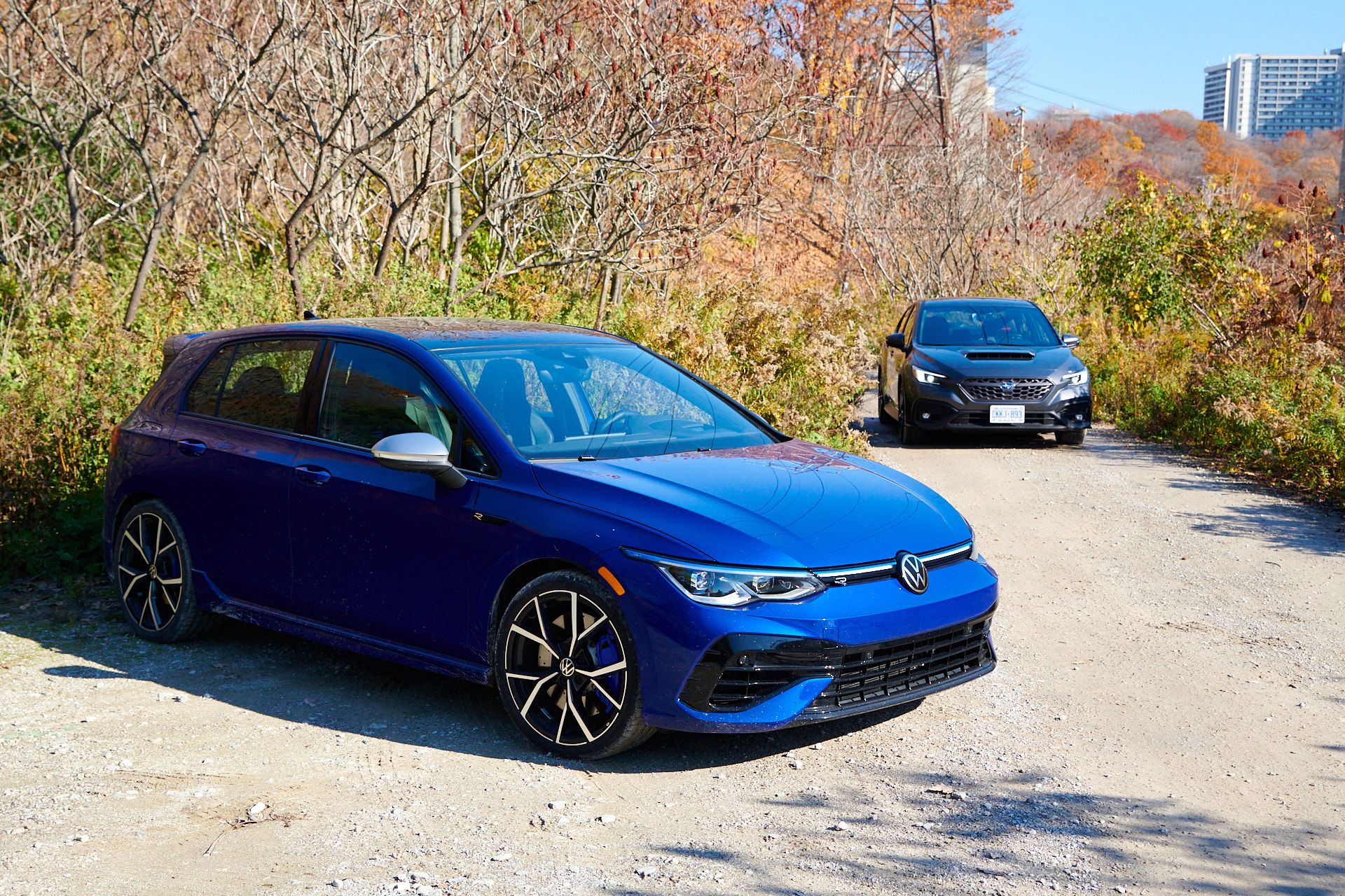 2022 VW Golf R vs Subaru WRX Car Comparison | Driving