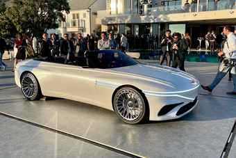 Genesis drops top on X concept line with folding-hardtop Convertible ...