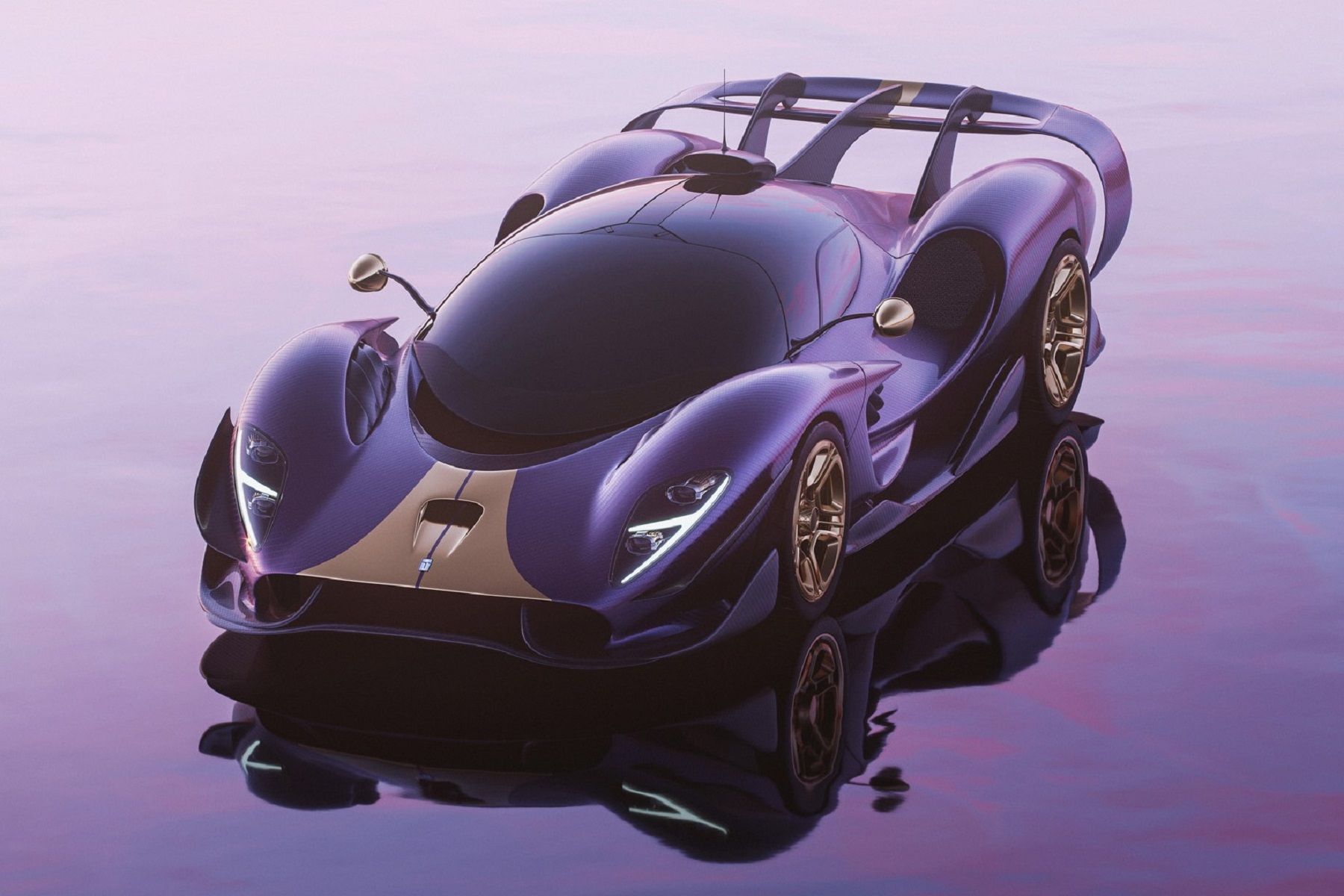 De Tomaso's P900 is a three-million-dollar track-only V12 hypercar ...