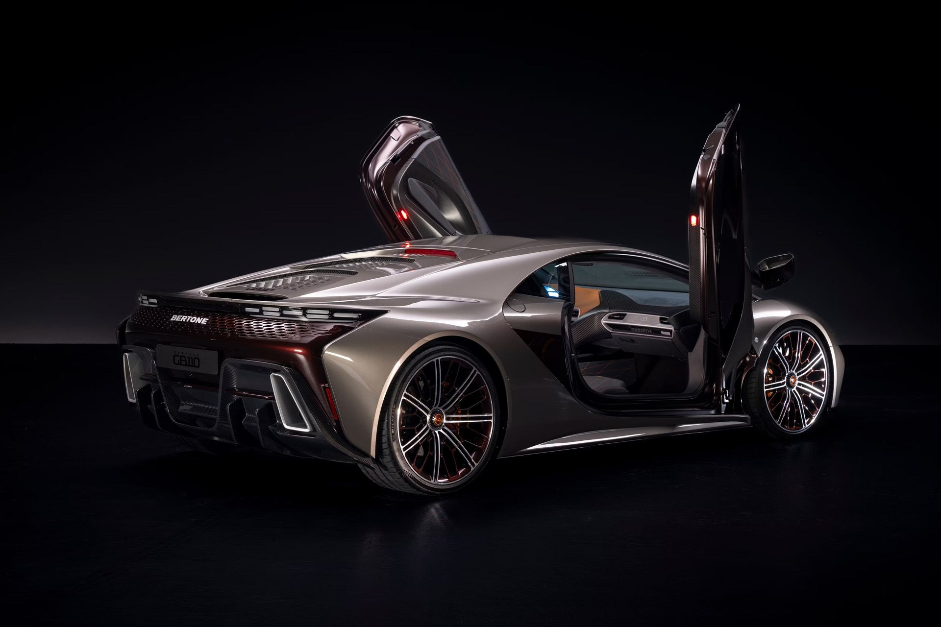 Plastic-waste-fuelled 1,100-hp Bertone GB110 makes debut | Driving