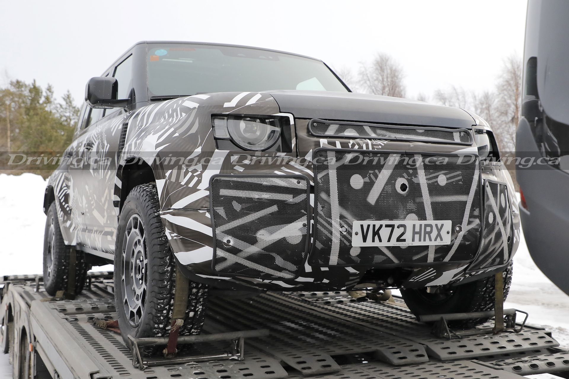 Land Rover Defender 110 SVX spied with extra off-road kit | Driving