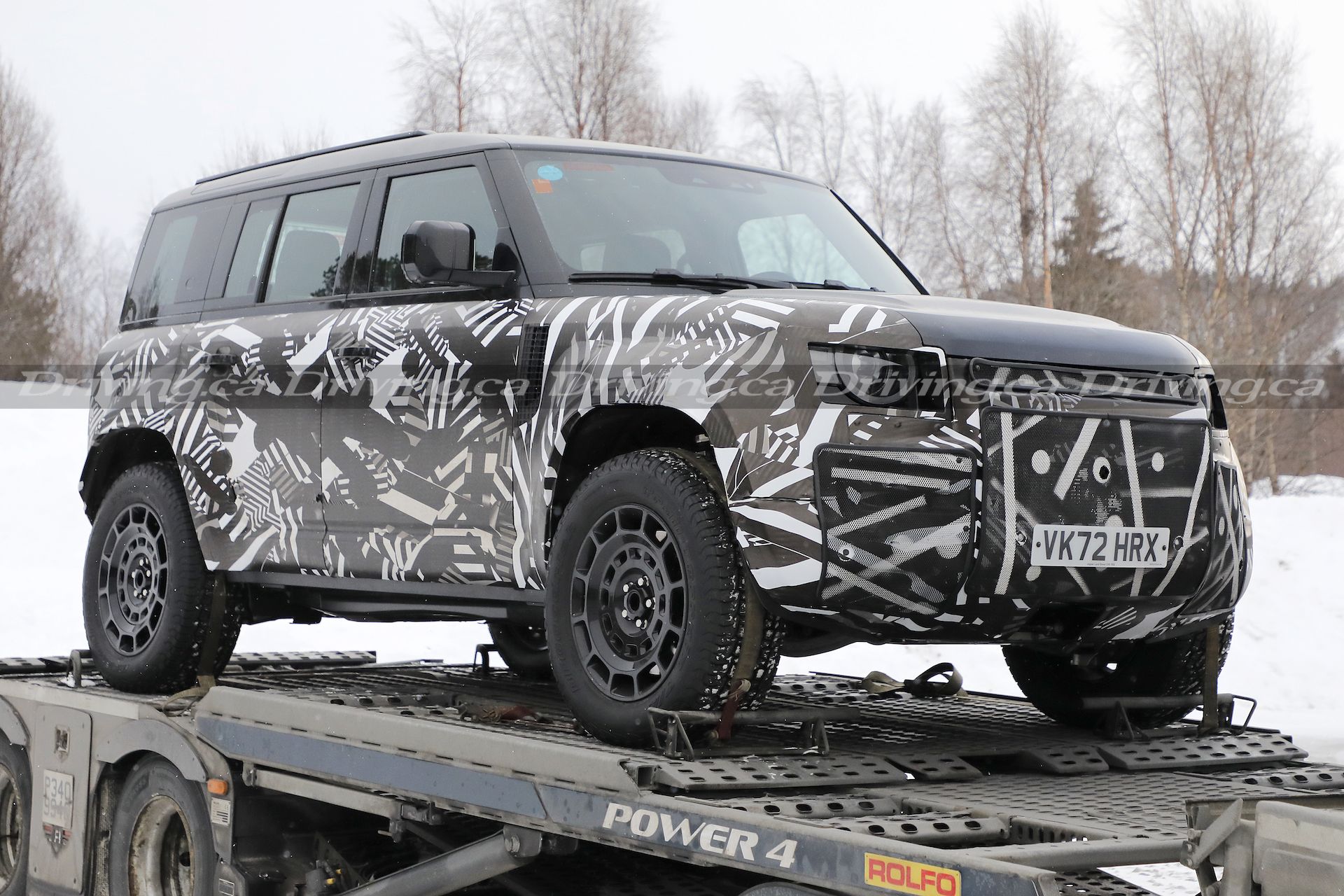 Land Rover Defender 110 SVX spied with extra off-road kit | Driving