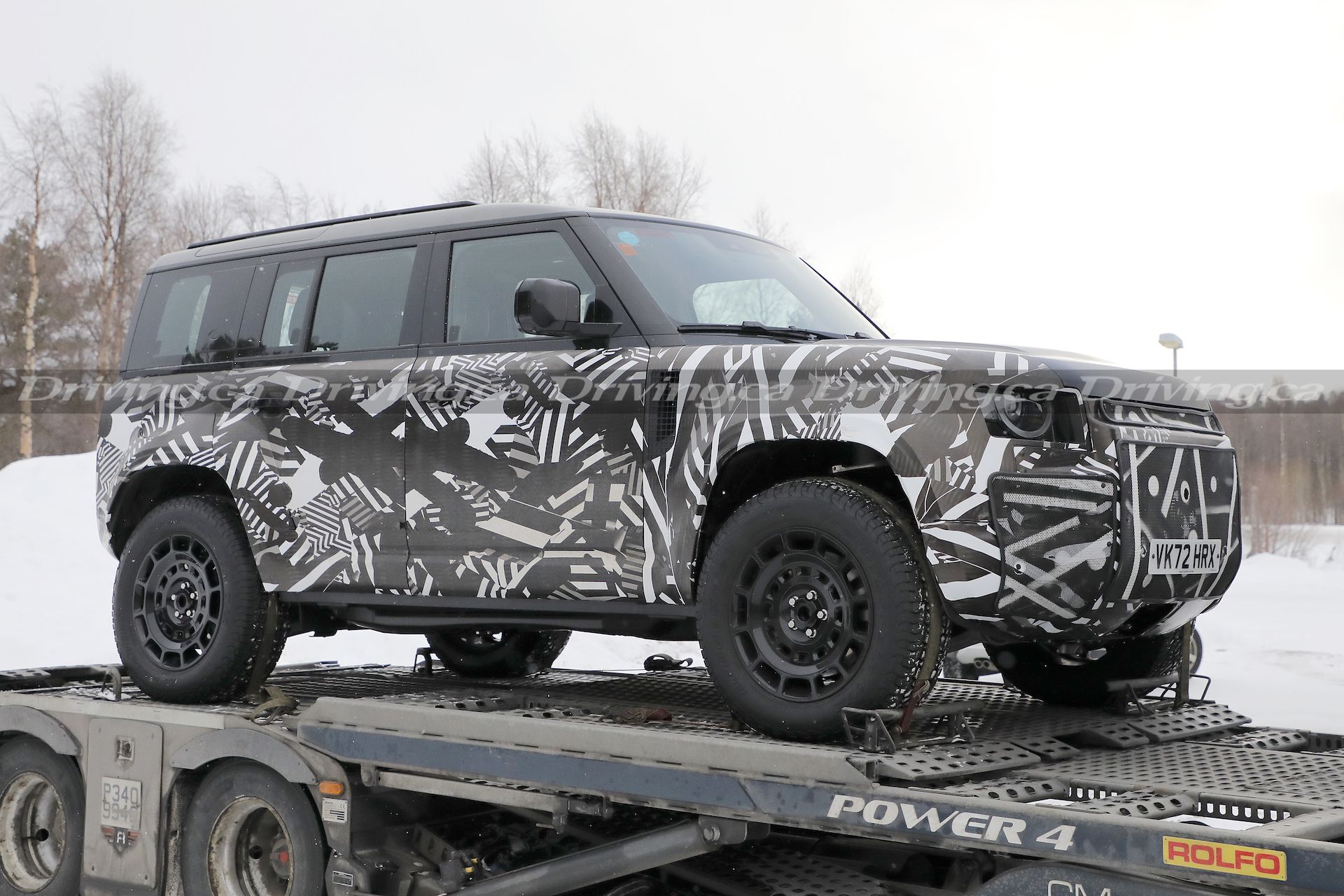Land Rover Defender 110 SVX spied with extra off-road kit | Driving