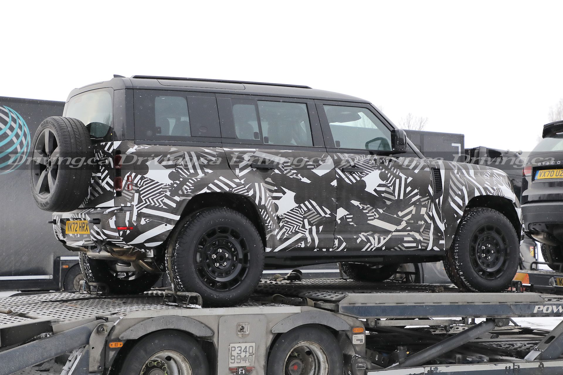 Land Rover Defender 110 SVX spied with extra off-road kit | Driving