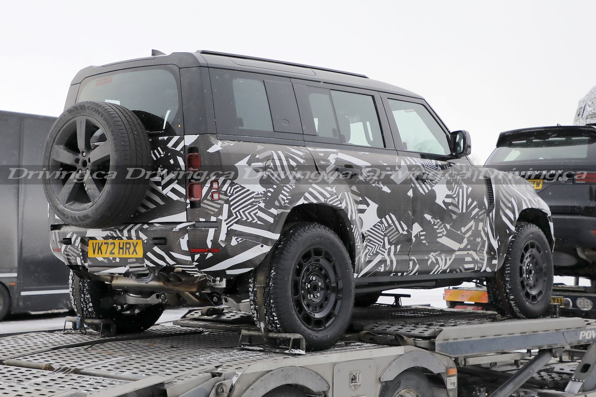 Land Rover Defender 110 SVX spied with extra off-road kit | Driving
