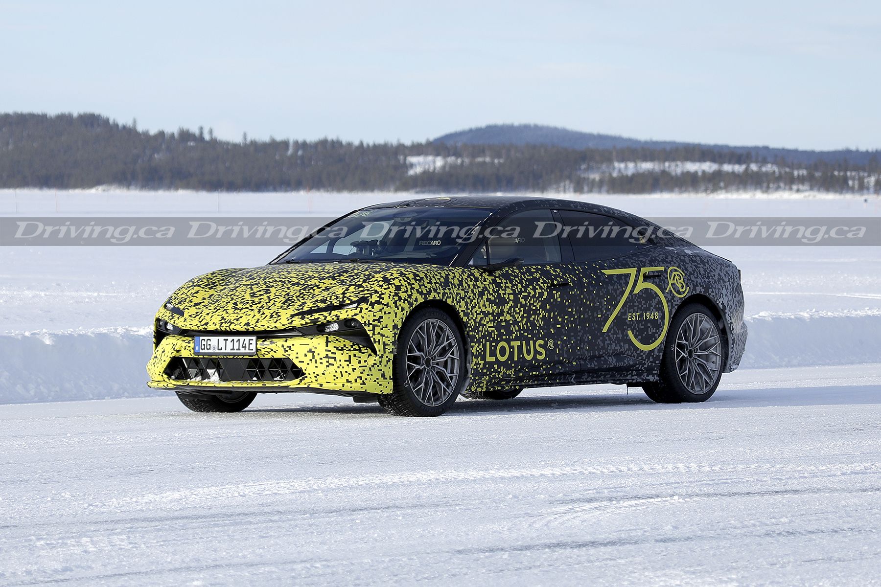 2024 Lotus Envya EV sedan spied with familiar design | Driving