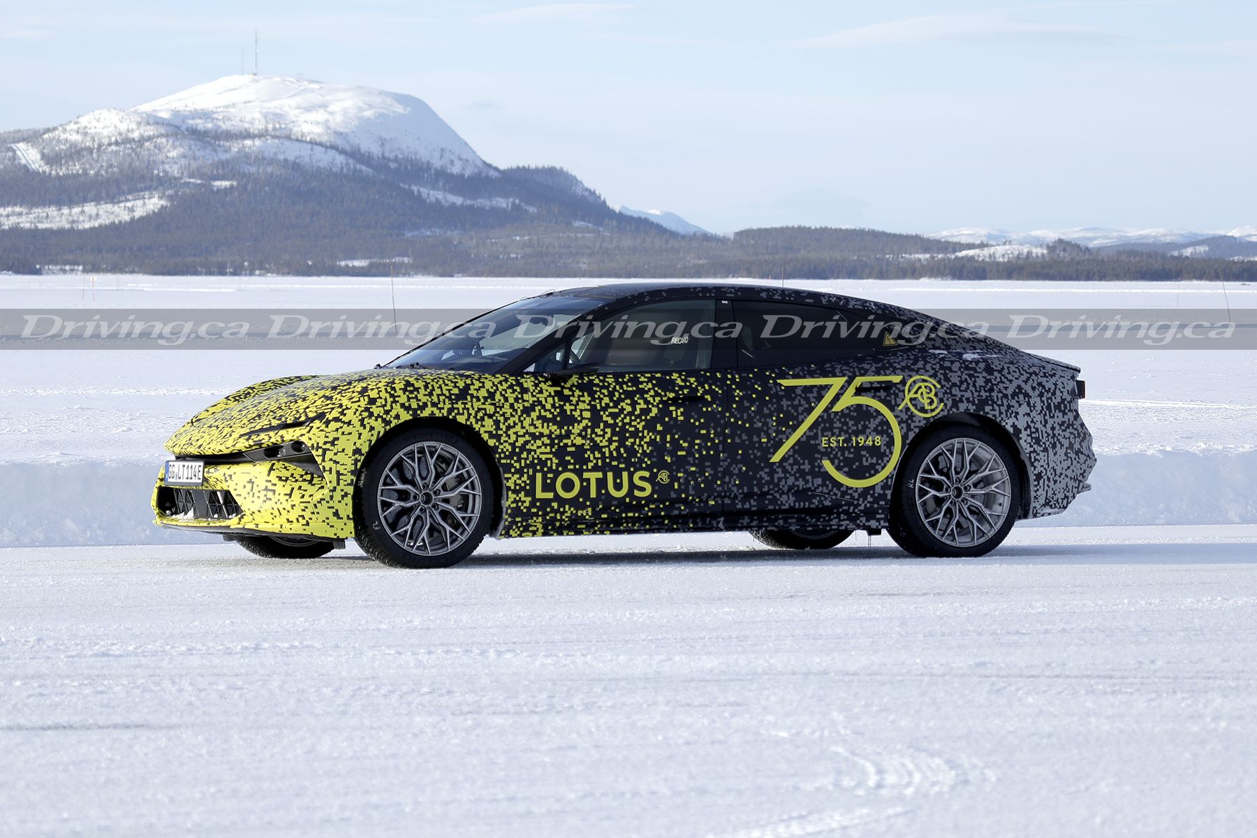 2024 Lotus Envya EV sedan spied with familiar design | Driving