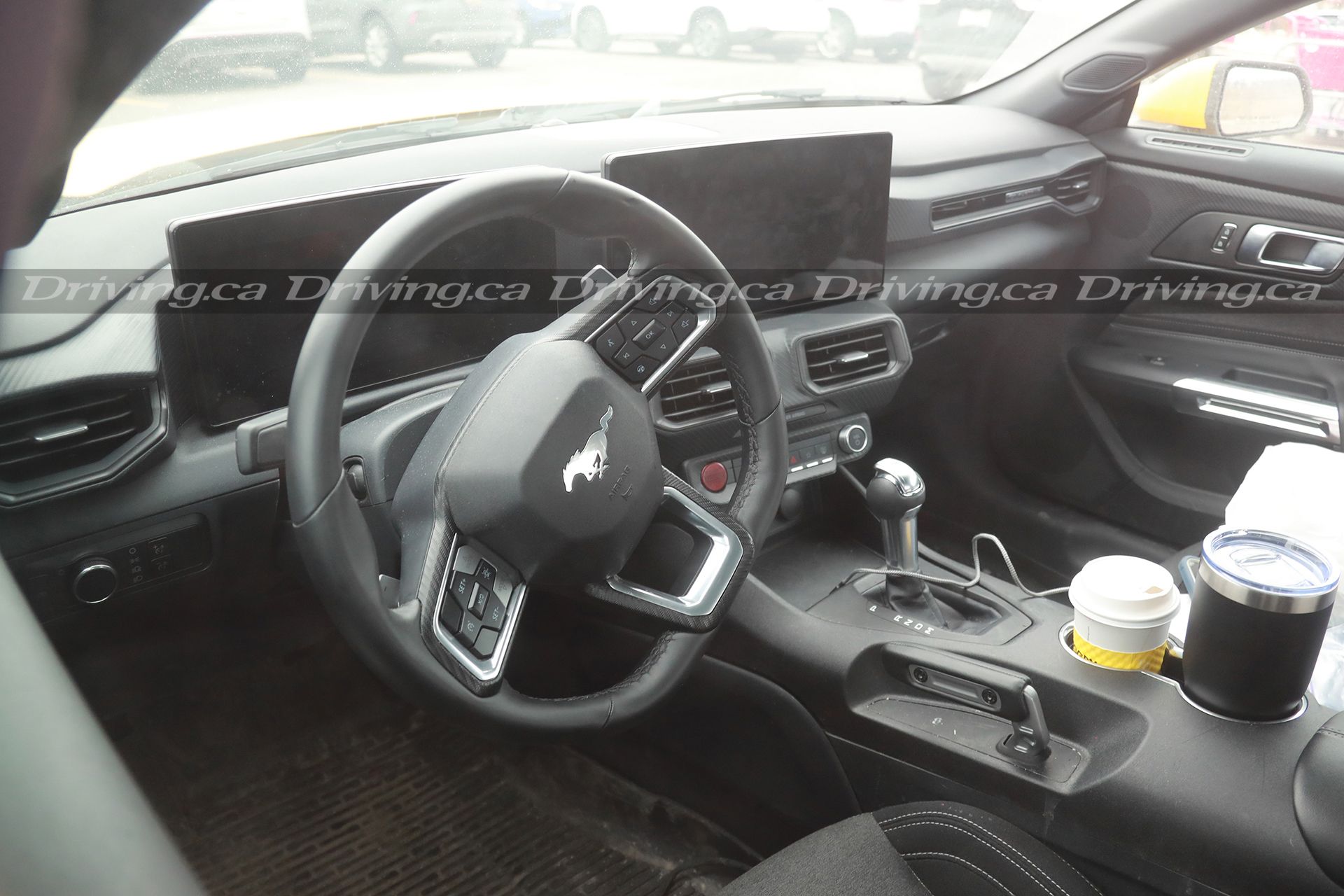 Even the base 2024 Ford Mustang will rock twin tablet displays | Driving