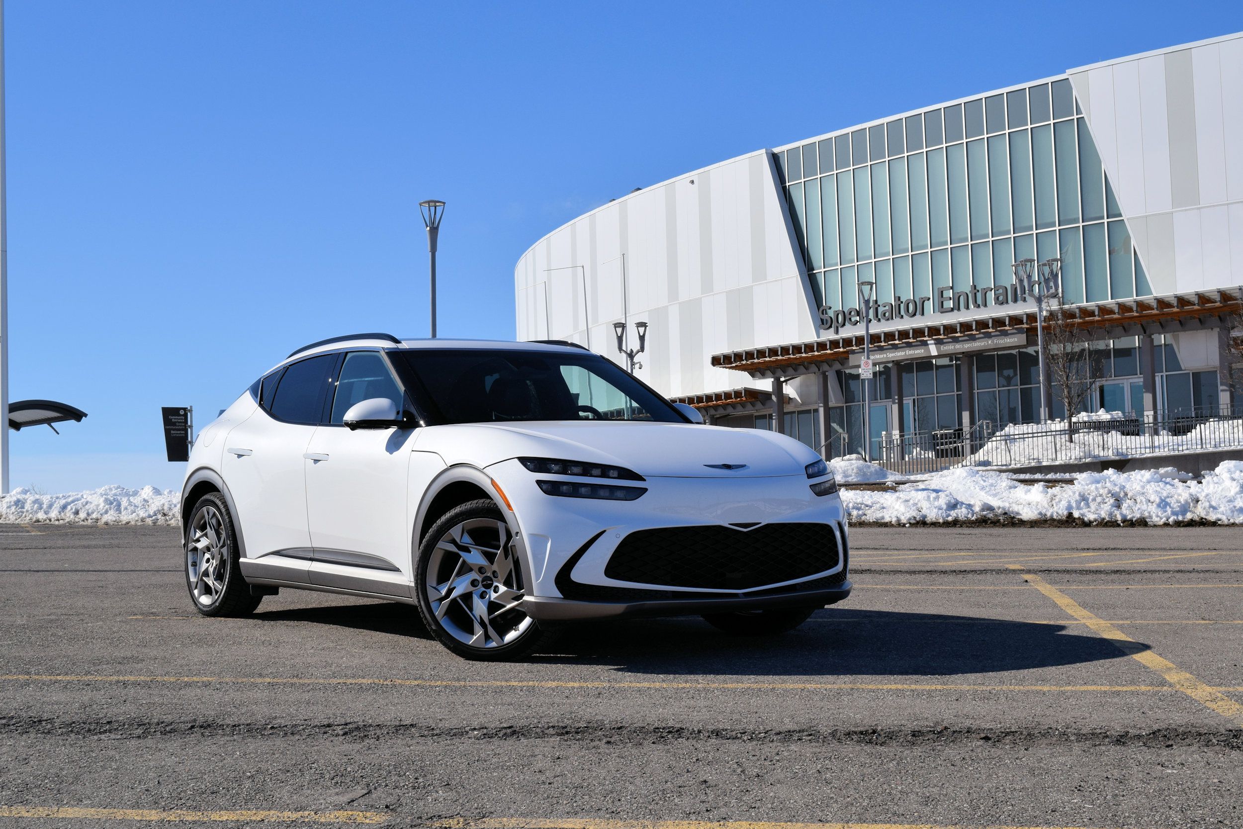 Genesis GV60 vs Ford Mustang Mach-e GT EV Comparison - Reviews | Driving