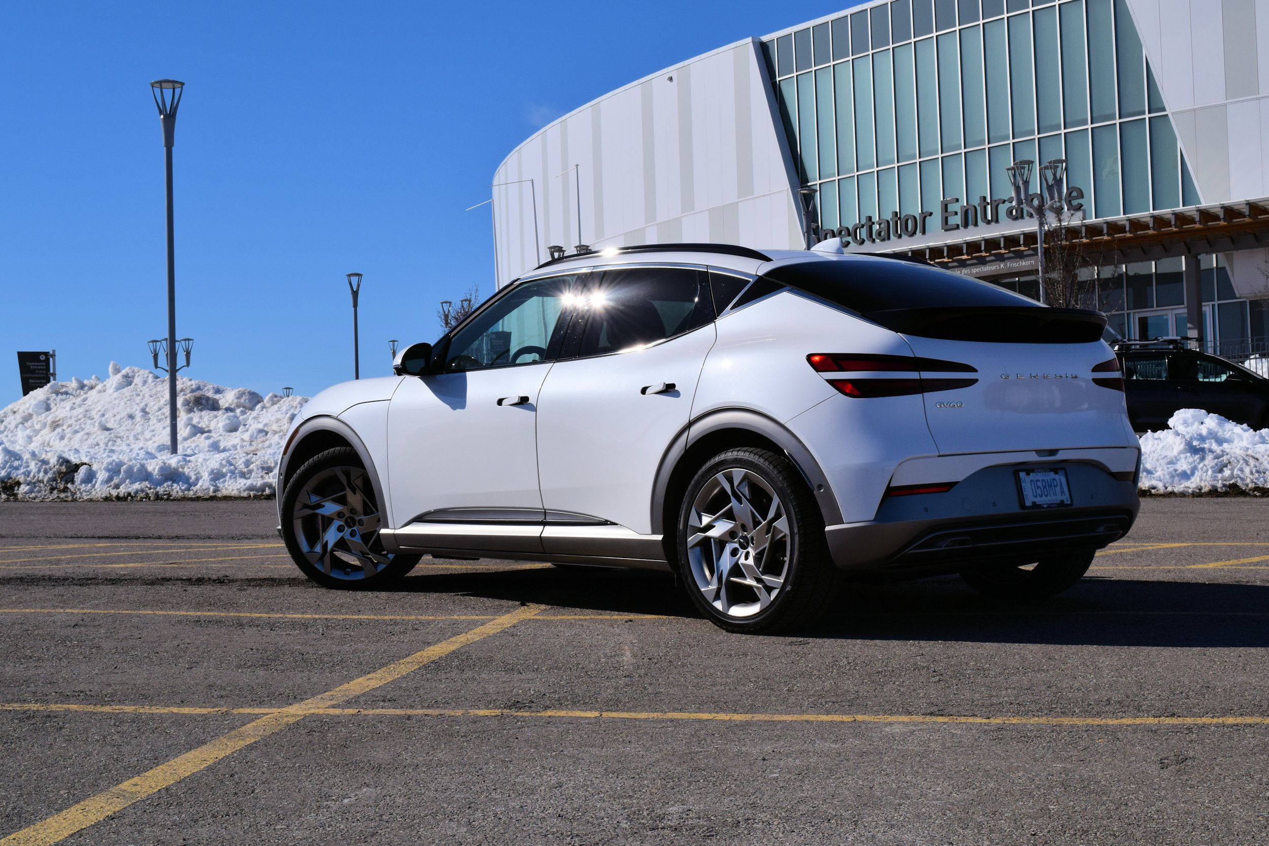 Genesis GV60 vs Ford Mustang Mach-e GT EV Comparison - Reviews | Driving