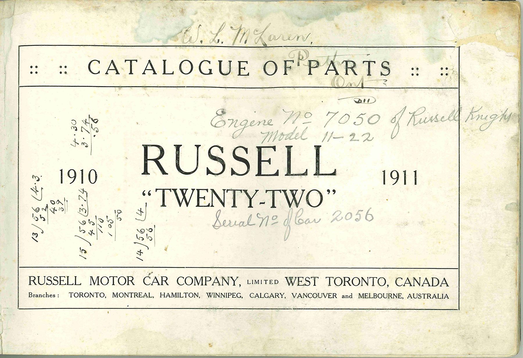 1910 Russell-Knight heading east for a homecoming celebration | Driving