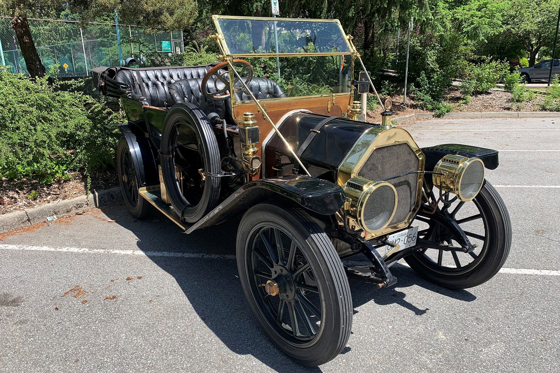1910 Russell-Knight heading east for a homecoming celebration | Driving