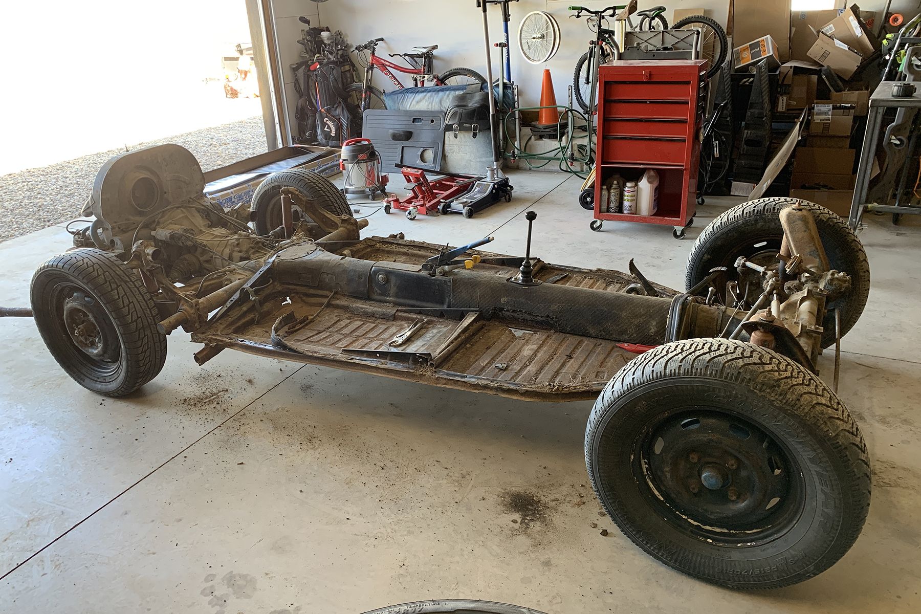 1969 Volkswagen Beetle being brought back to life | Driving