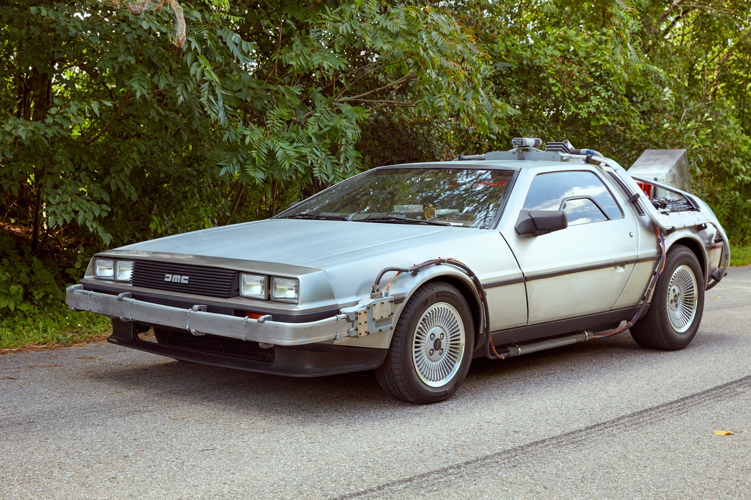 Driving the Back to the Future DeLorean Time Machine | Driving