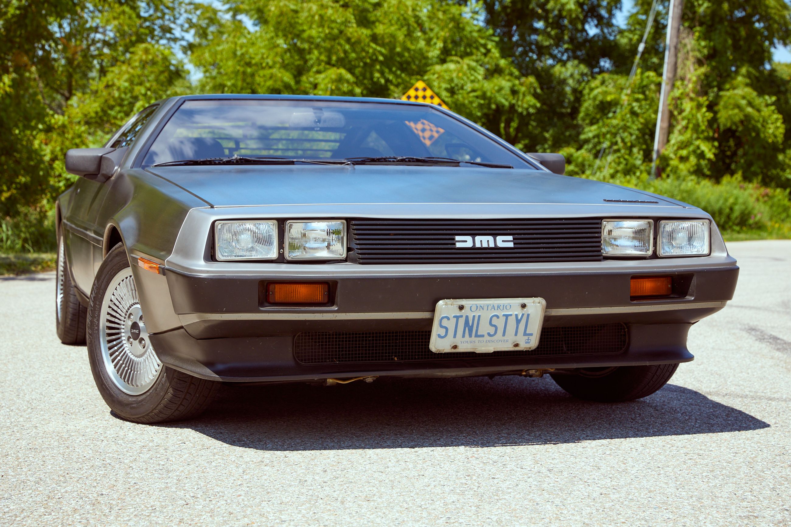 Driving the Back to the Future DeLorean Time Machine | Driving