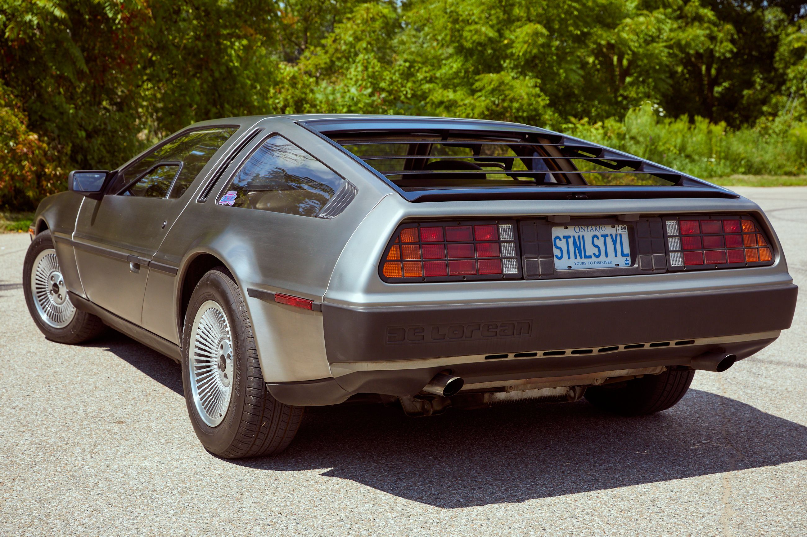 Driving the Back to the Future DeLorean Time Machine | Driving