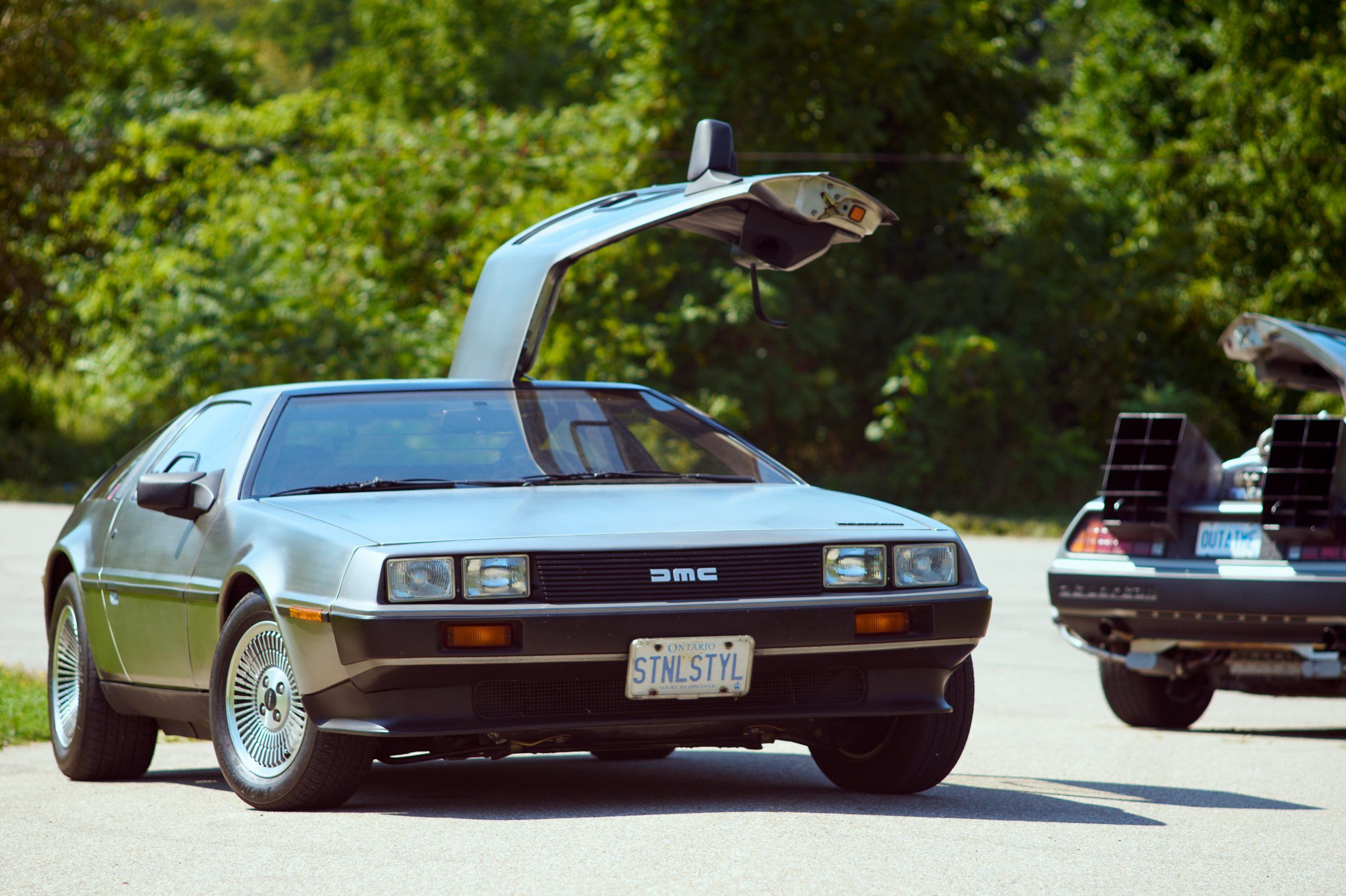 Driving the Back to the Future DeLorean Time Machine | Driving