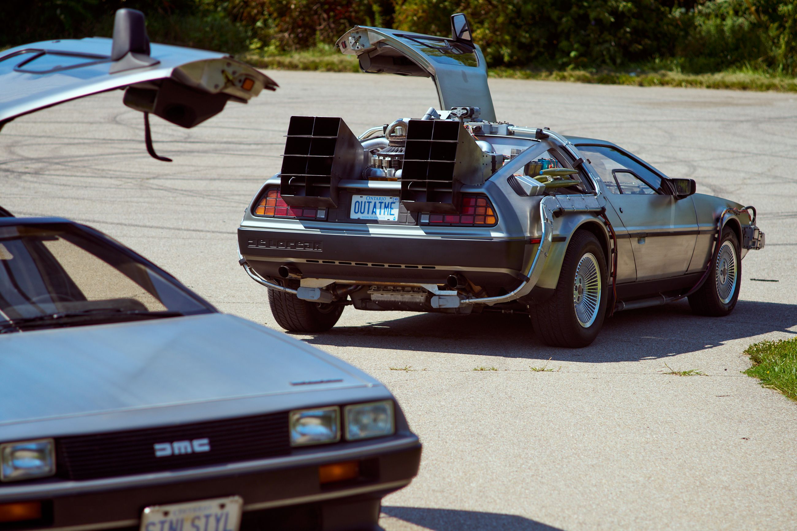 Driving the Back to the Future DeLorean Time Machine | Driving