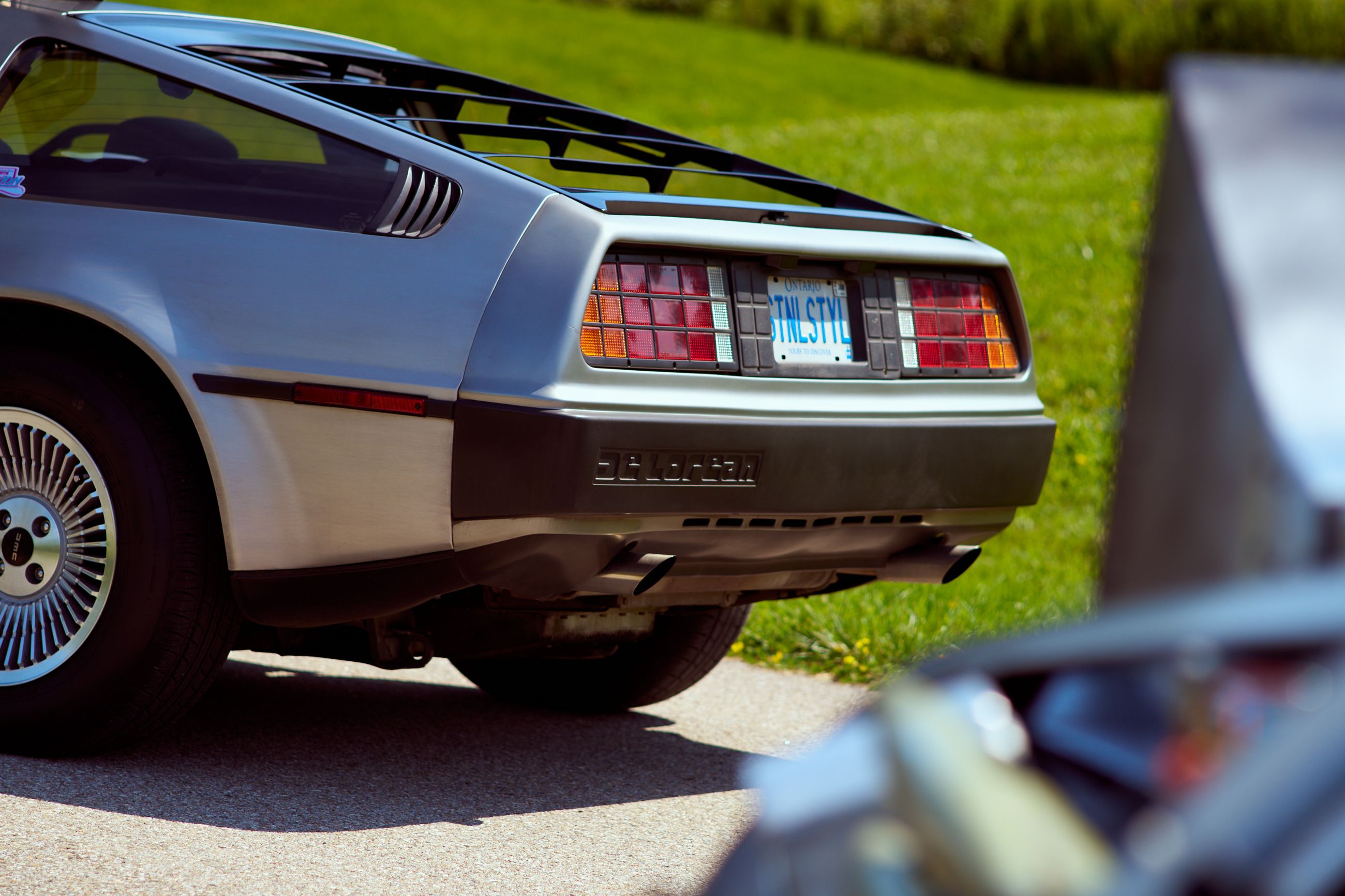 Driving the Back to the Future DeLorean Time Machine | Driving