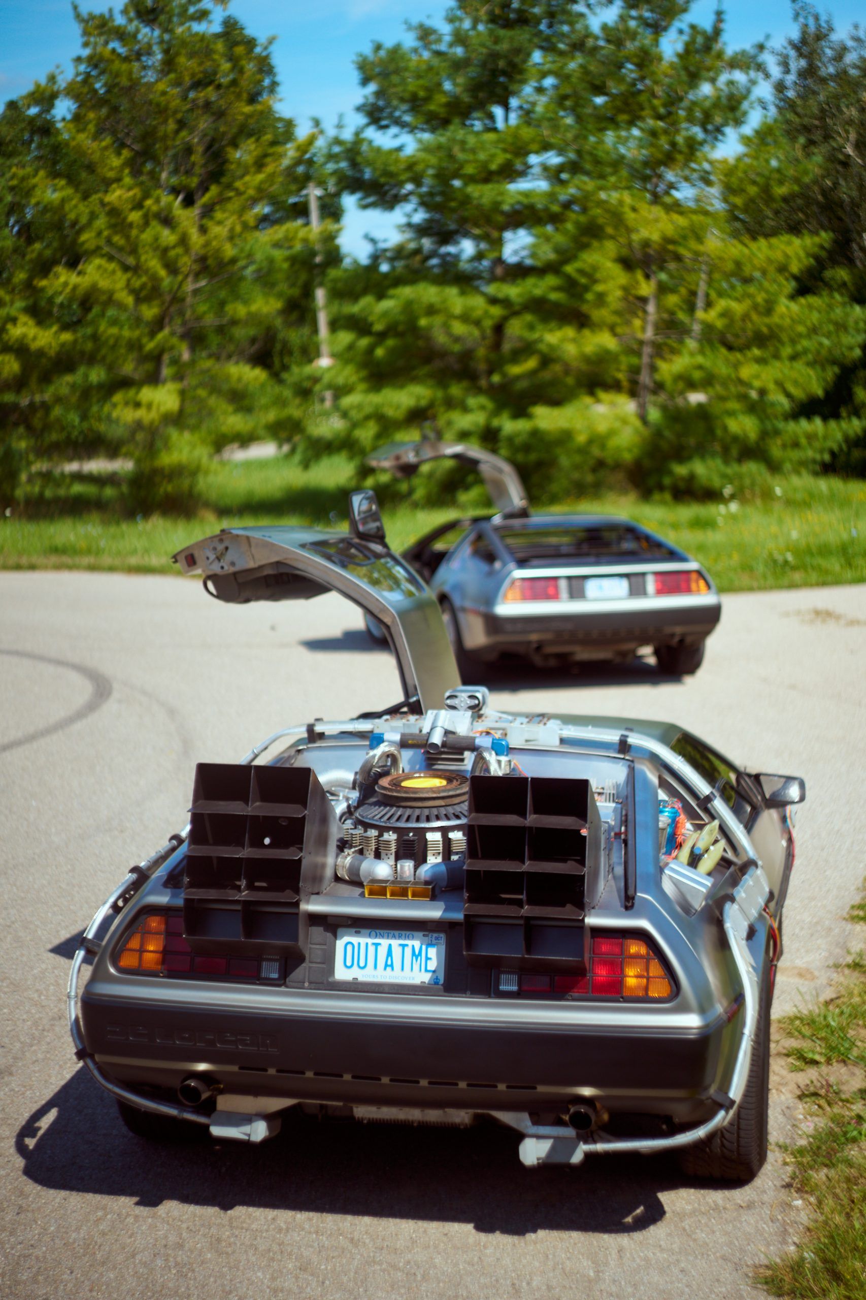 Driving the Back to the Future DeLorean Time Machine | Driving