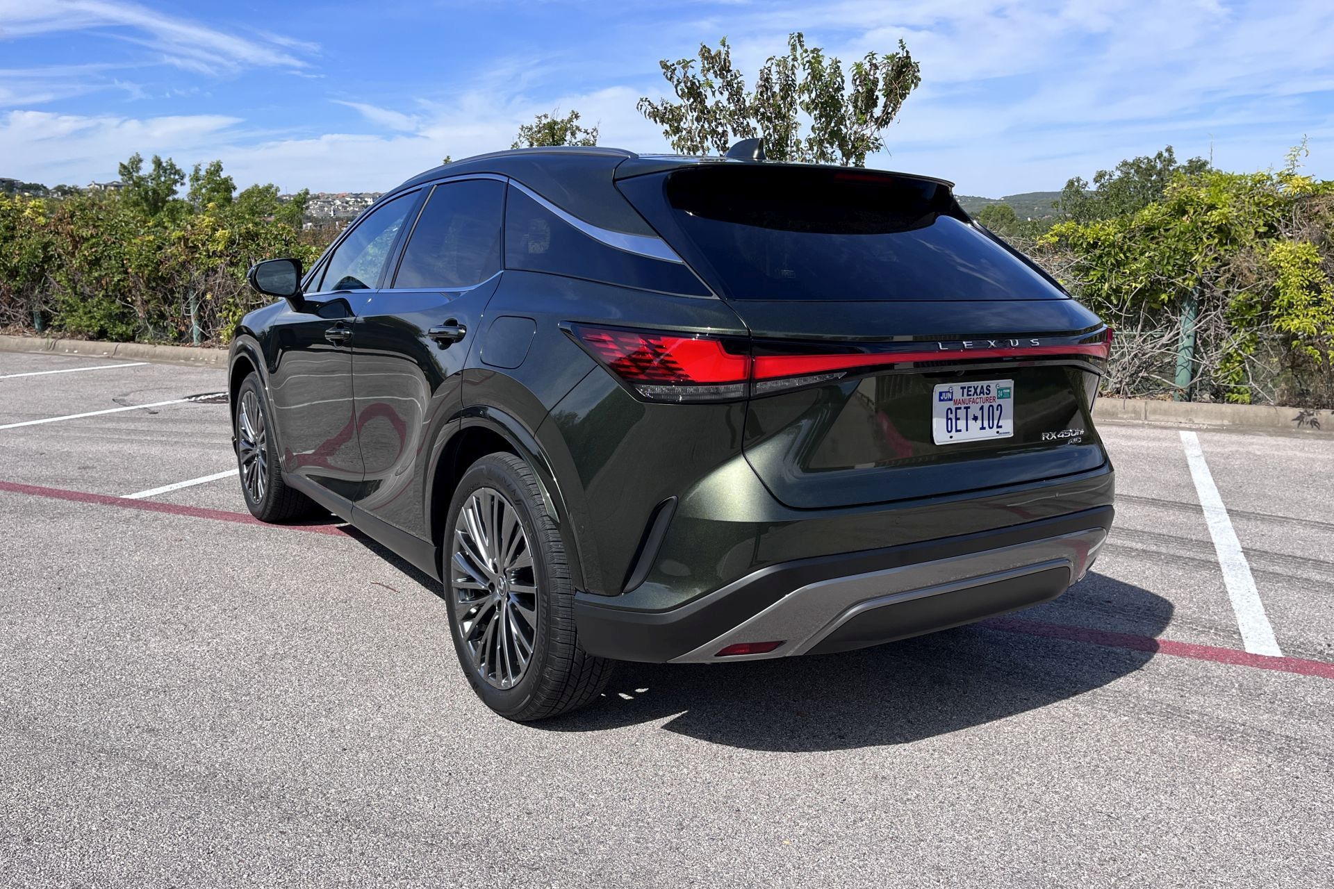 2024 Lexus RX 450h+ plug-in hybrid luxury SUV review - Reviews | Driving