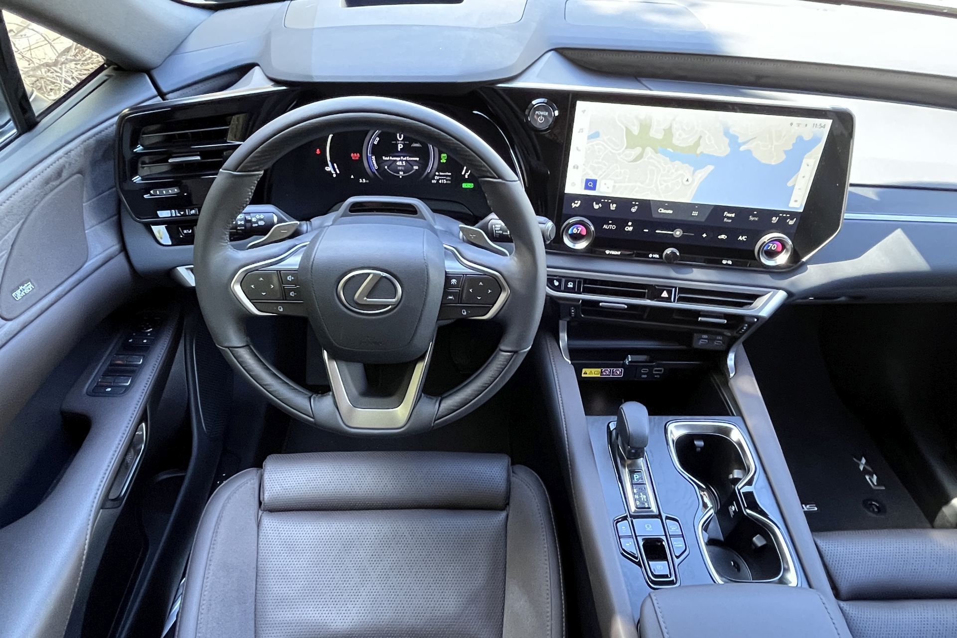 2024 Lexus RX 450h+ plug-in hybrid luxury SUV review - Reviews | Driving