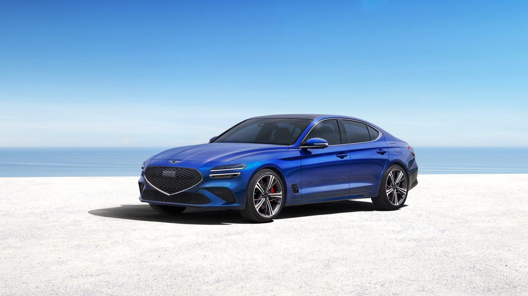 2024 Genesis G70 adds standard 300-hp, 4-cylinder turbo engine ...