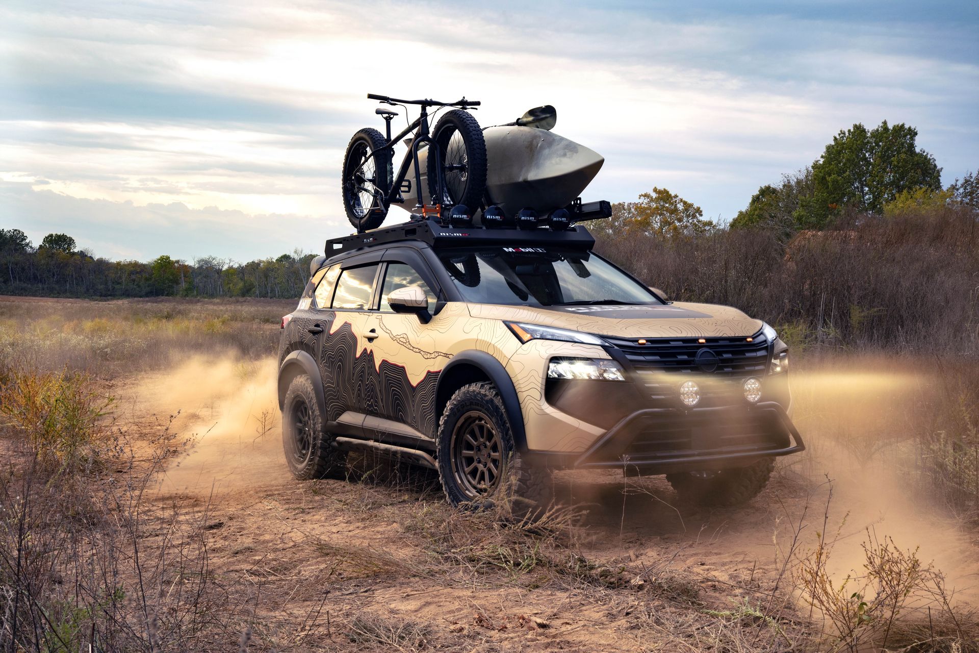 Nissan unveils off-road Rogue, race-ready Sentra, Frontier for SEMA | Driving