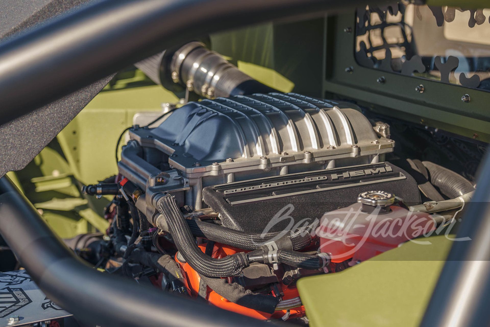 Six-wheeled Hellcat-powered Humvee up for auction | Driving