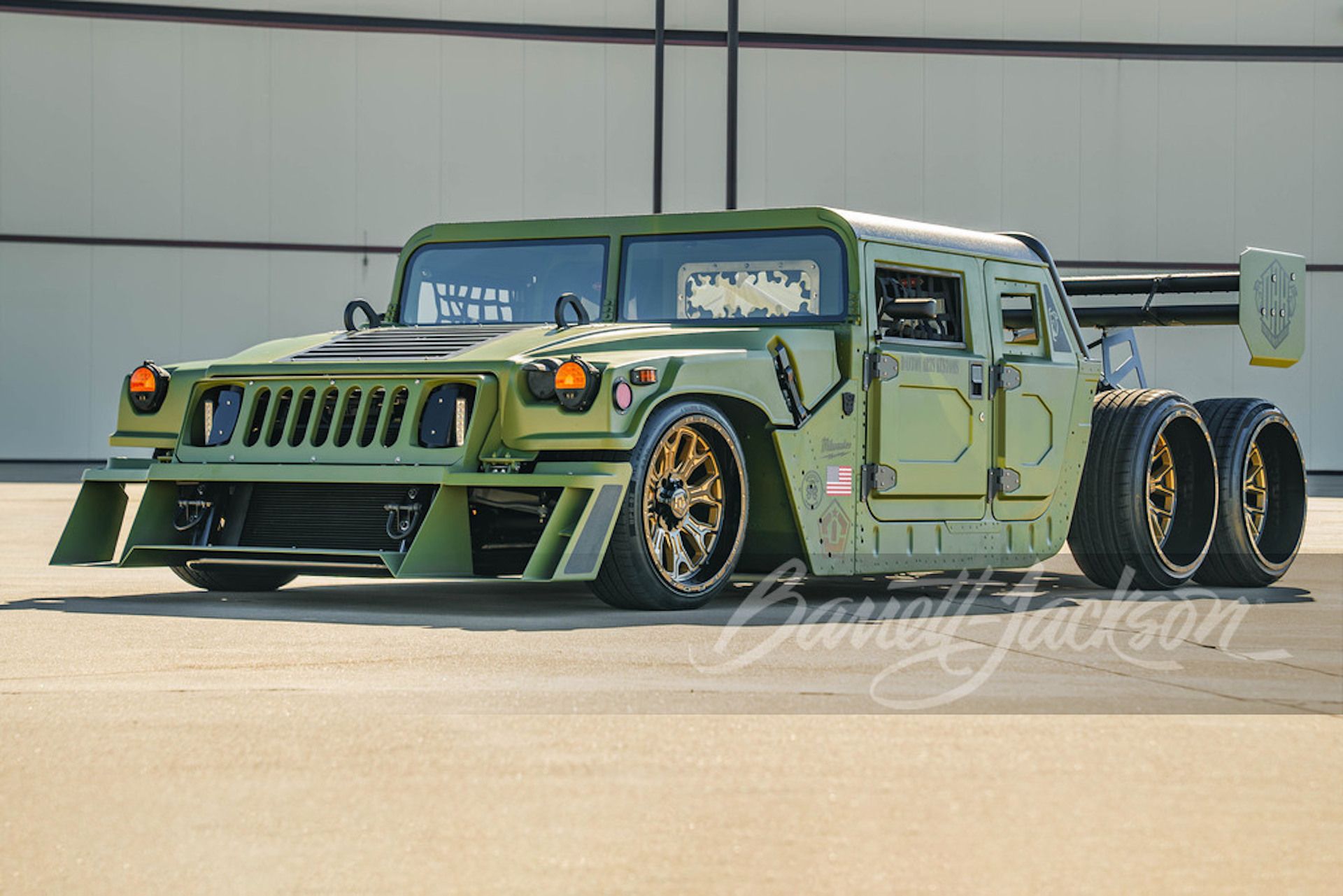 Six-wheeled Hellcat-powered Humvee up for auction | Driving