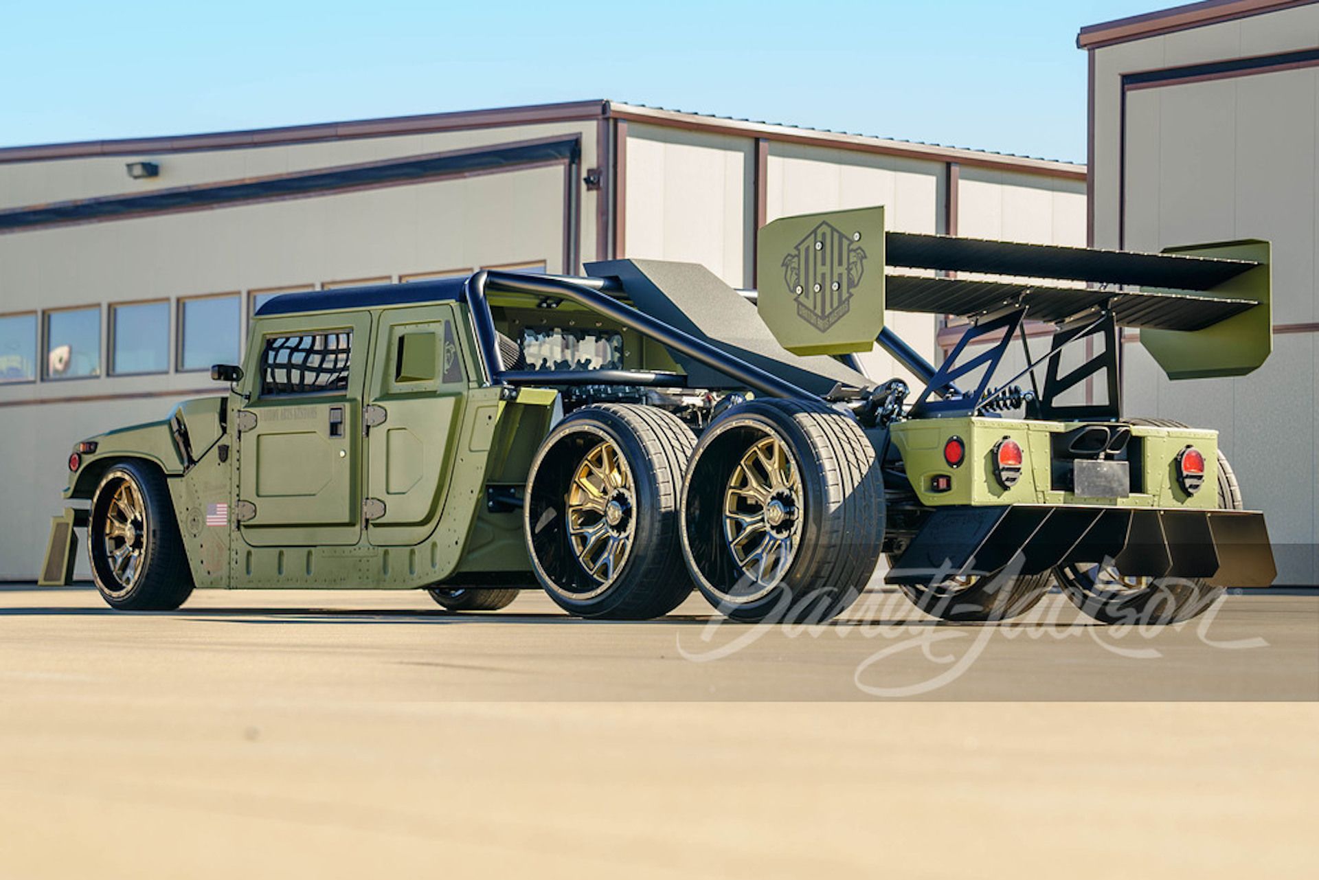 Six-wheeled Hellcat-powered Humvee up for auction | Driving