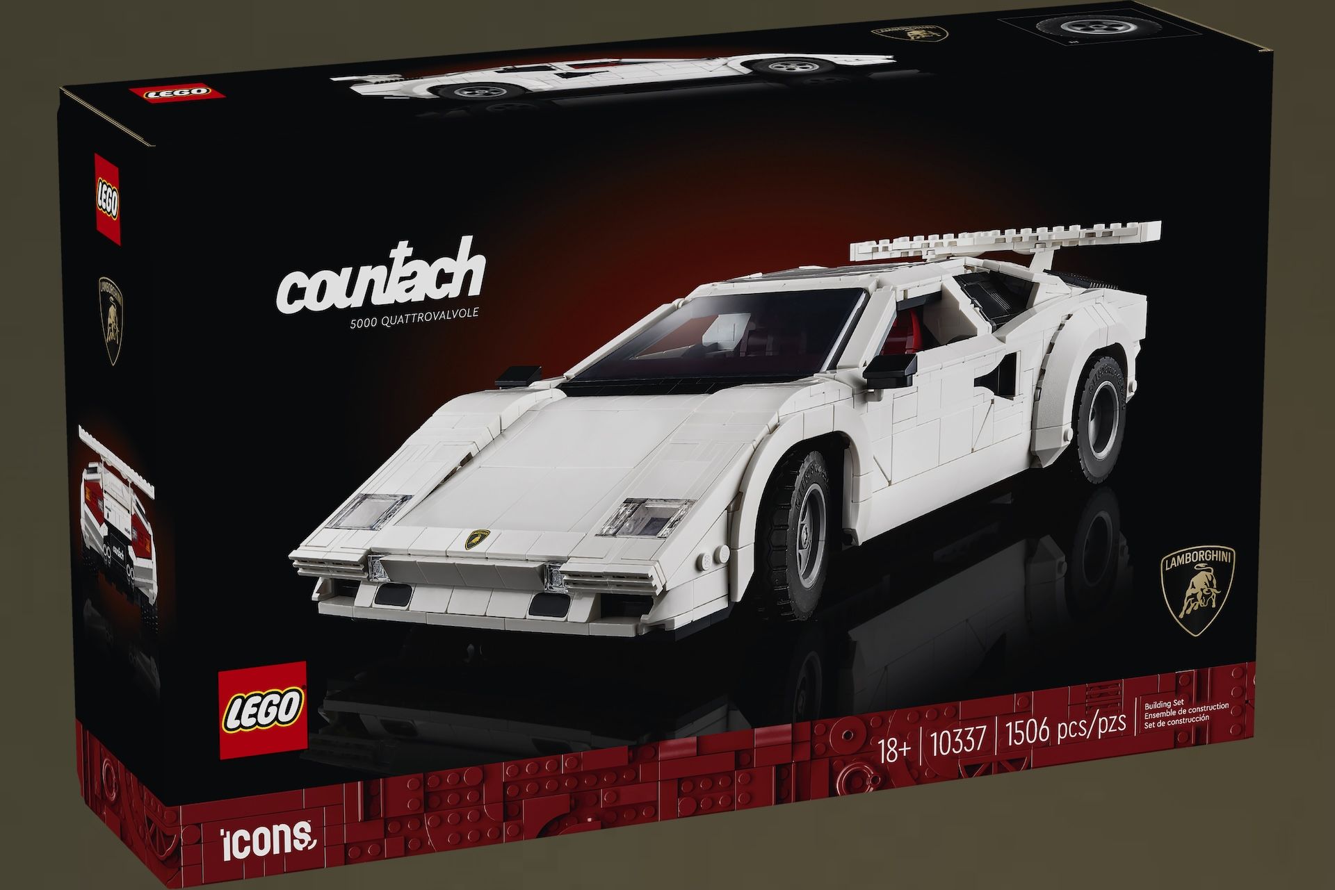 LEGO adds Ferrari F40, Lamborghini Countach to its catalogue | Driving