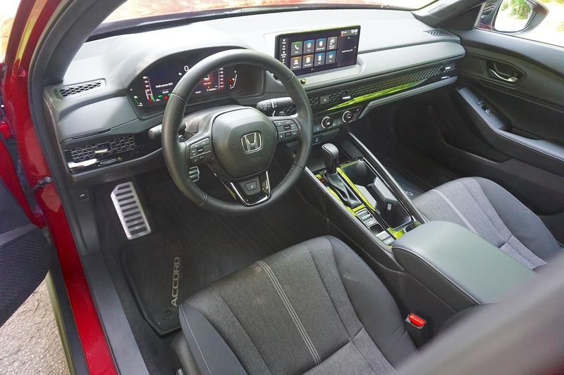 2024 honda accord sport interior