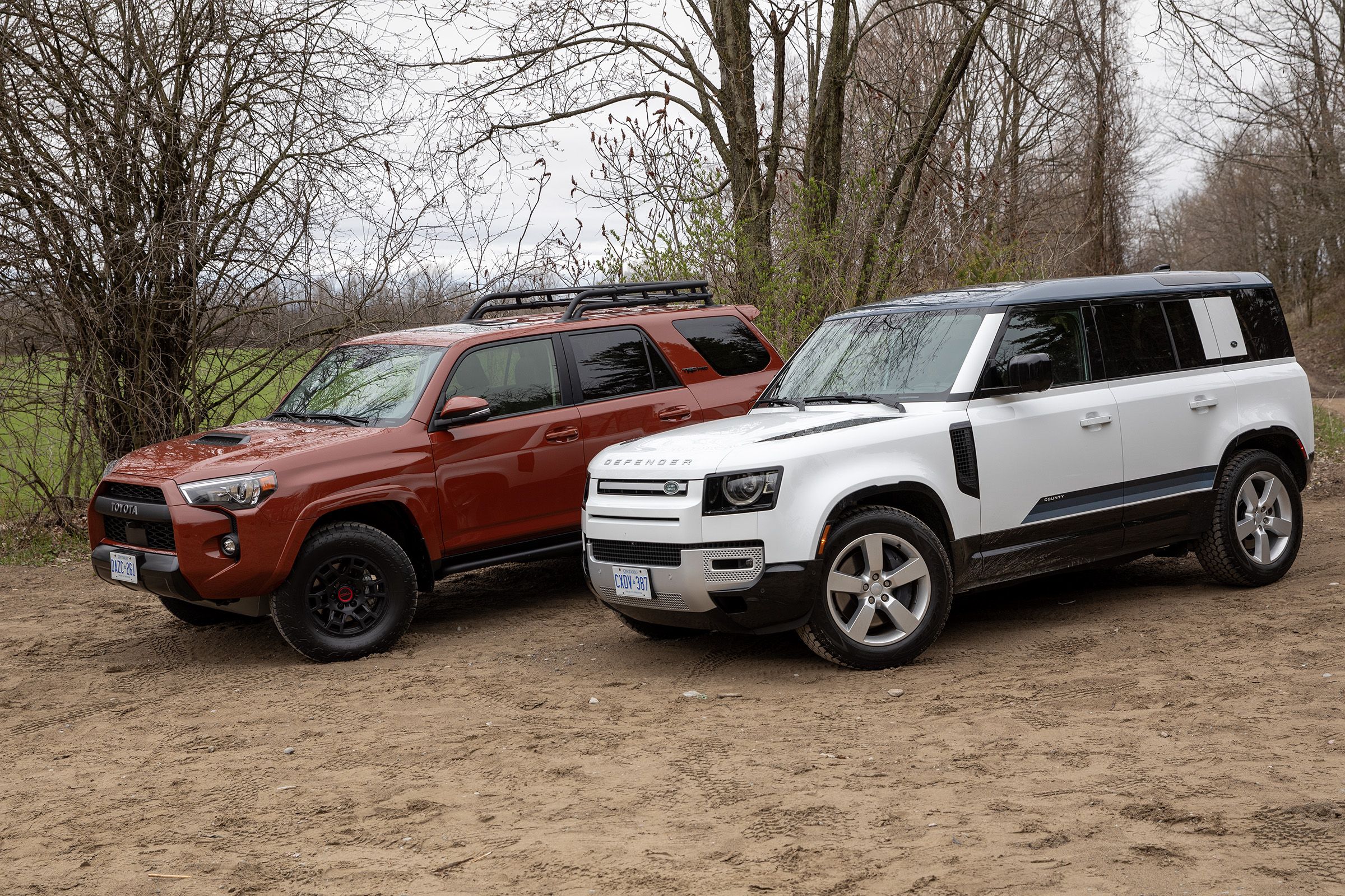 2024 Toyota 4Runner vs Land Rover Defender | Off-Road SUV Comparison ...
