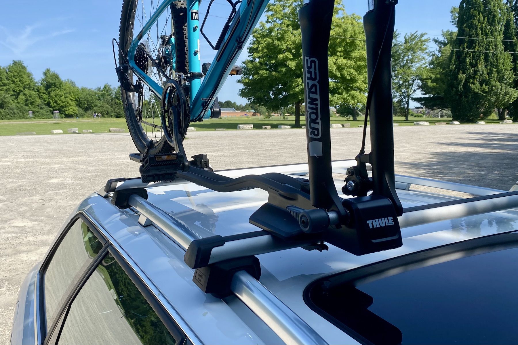 Thule Bike Rack FastRide Review | Driving