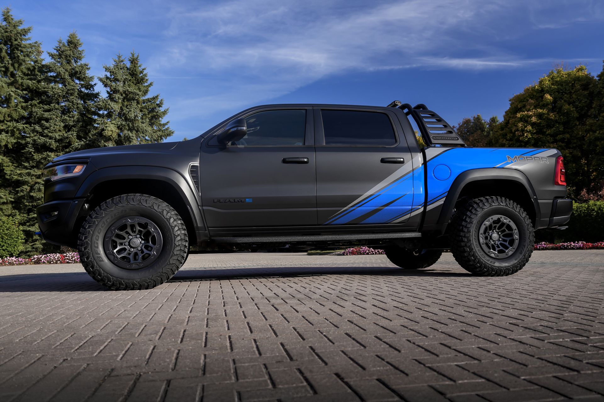 Mopar unveils Plymouth GTX Electromod, custom trucks for SEMA | Driving