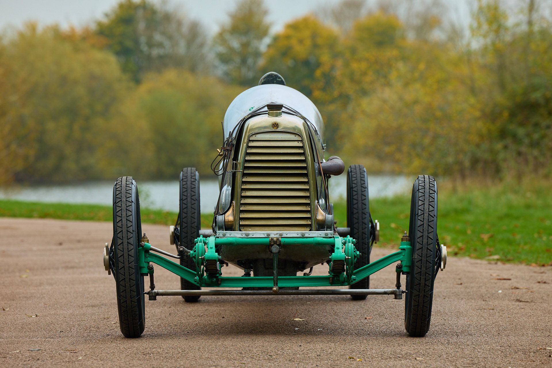 Is this the narrowest race car ever? 1923 Aston spans 18 inches | Driving