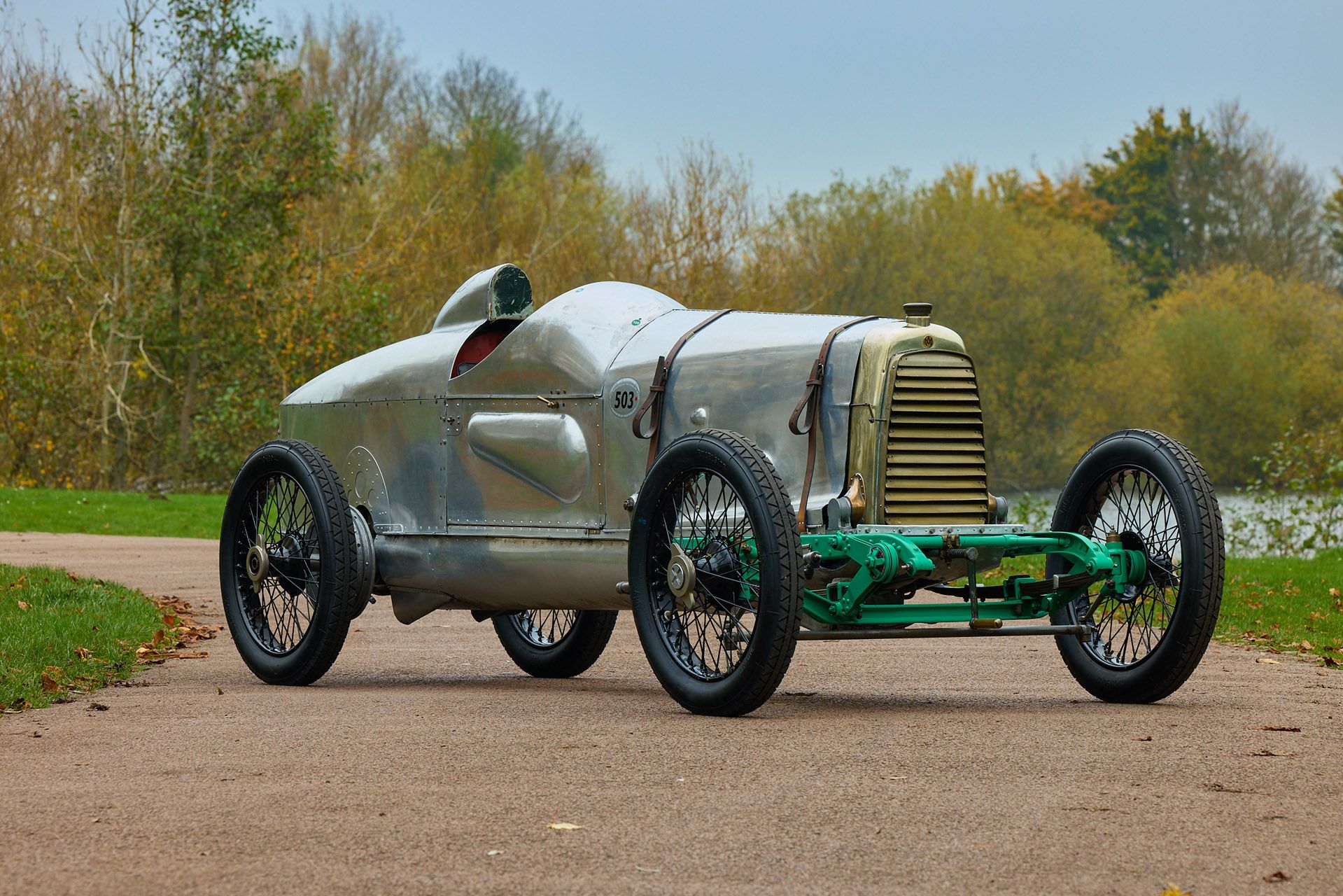 Is this the narrowest race car ever? 1923 Aston spans 18 inches | Driving