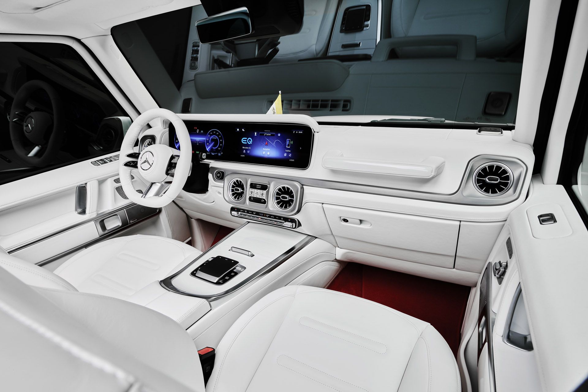 This open-top SUV is the first-ever electric Popemobile | Driving