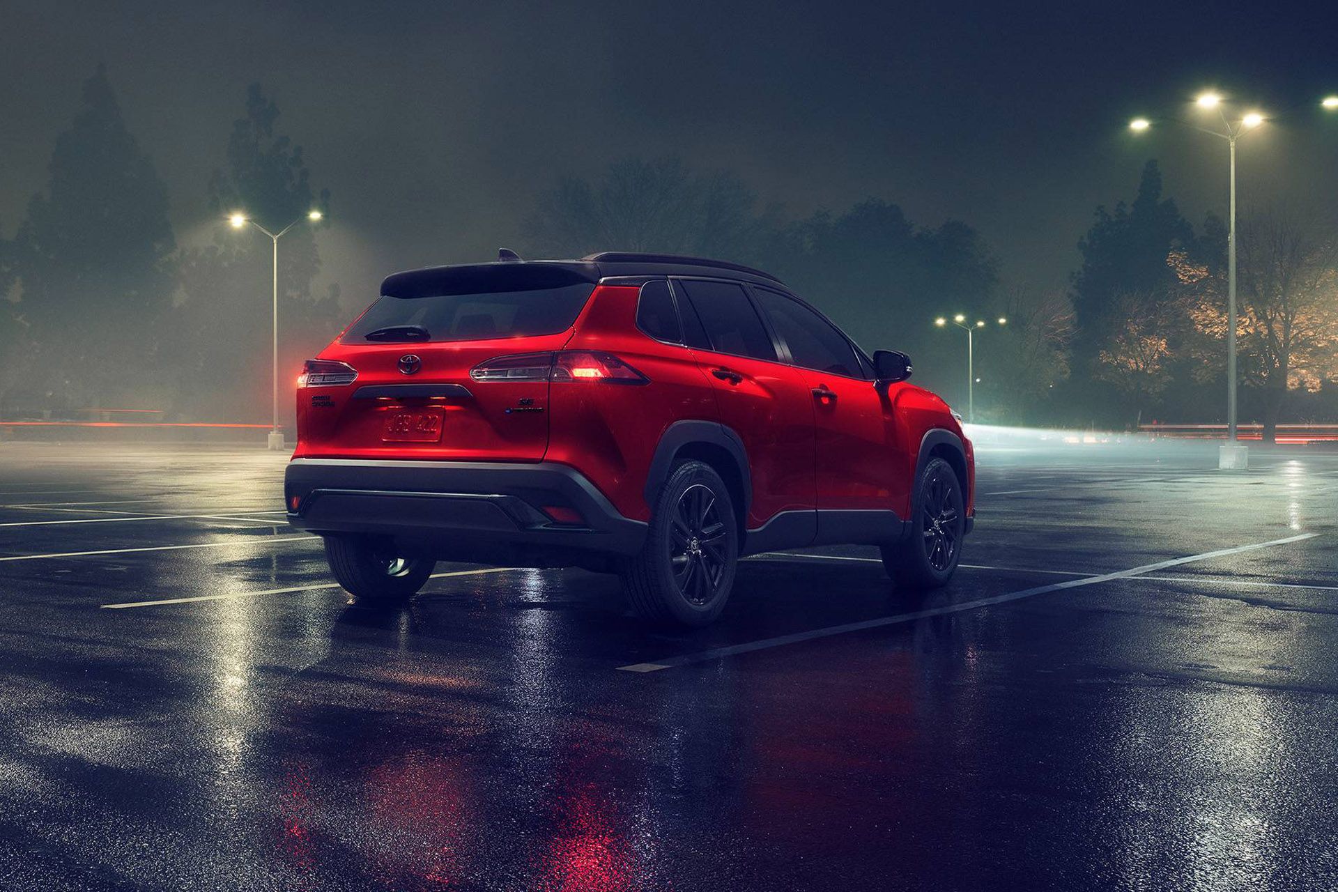 2025 Toyota Corolla Cross gets exclusive Soul Red Crystal paint | Driving