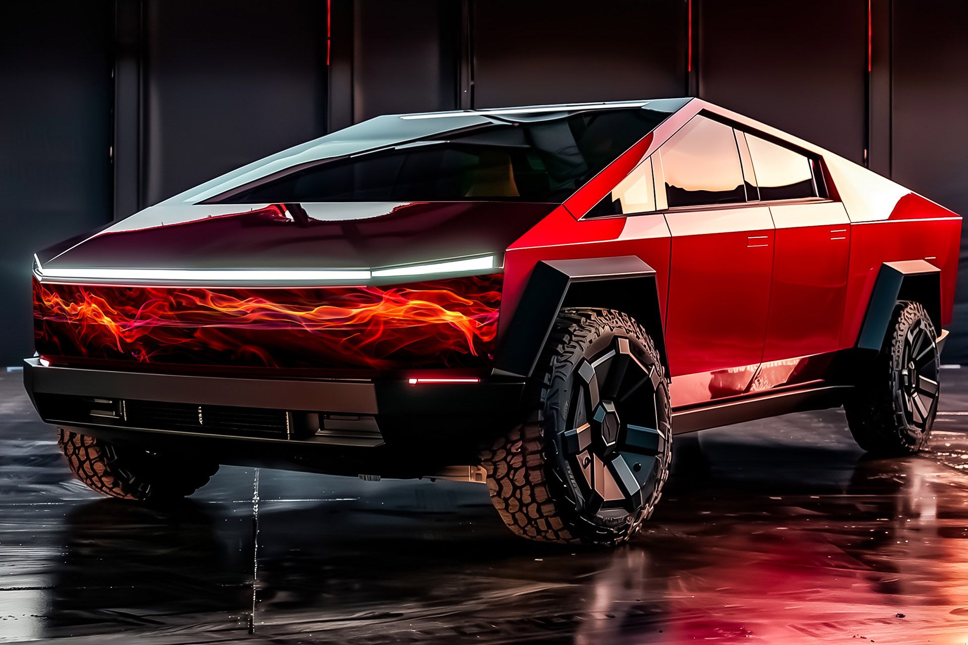 LED display lets you stick whatever you want on your Tesla's face | Driving