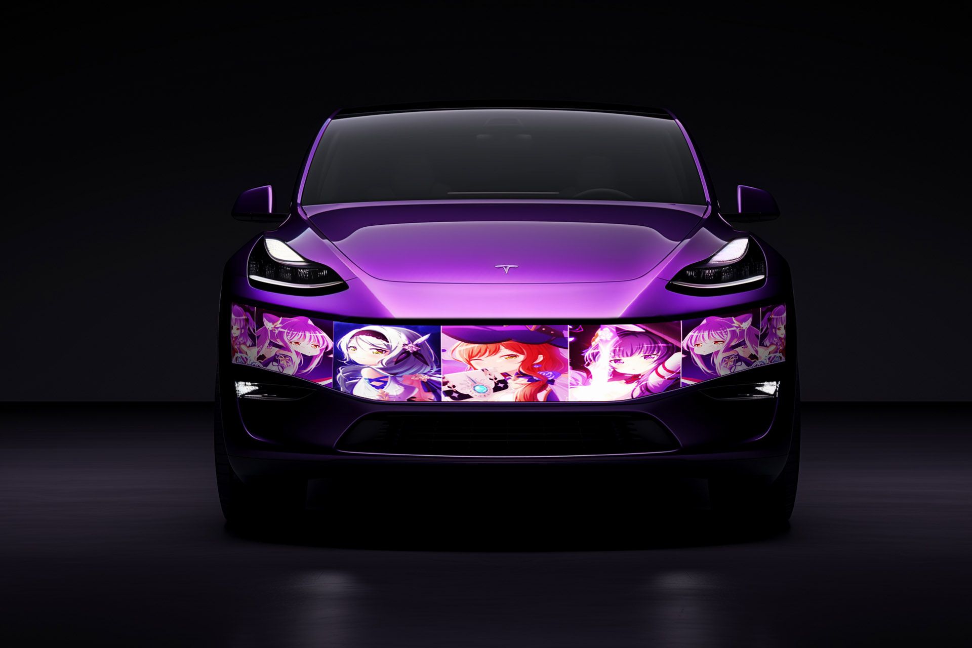 LED display lets you stick whatever you want on your Tesla's face | Driving