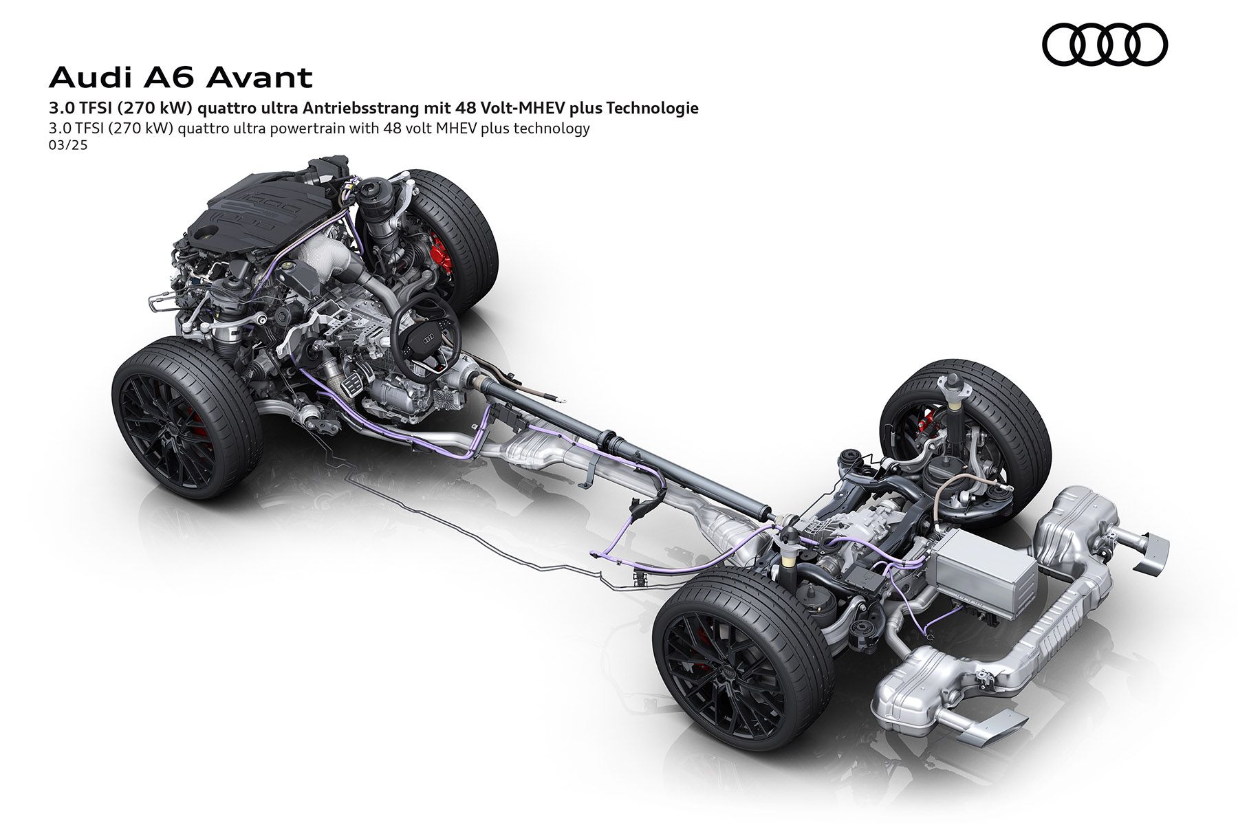 All-new 2025 Audi Avant A6 gets mild hybrid TDI powertrain option ...