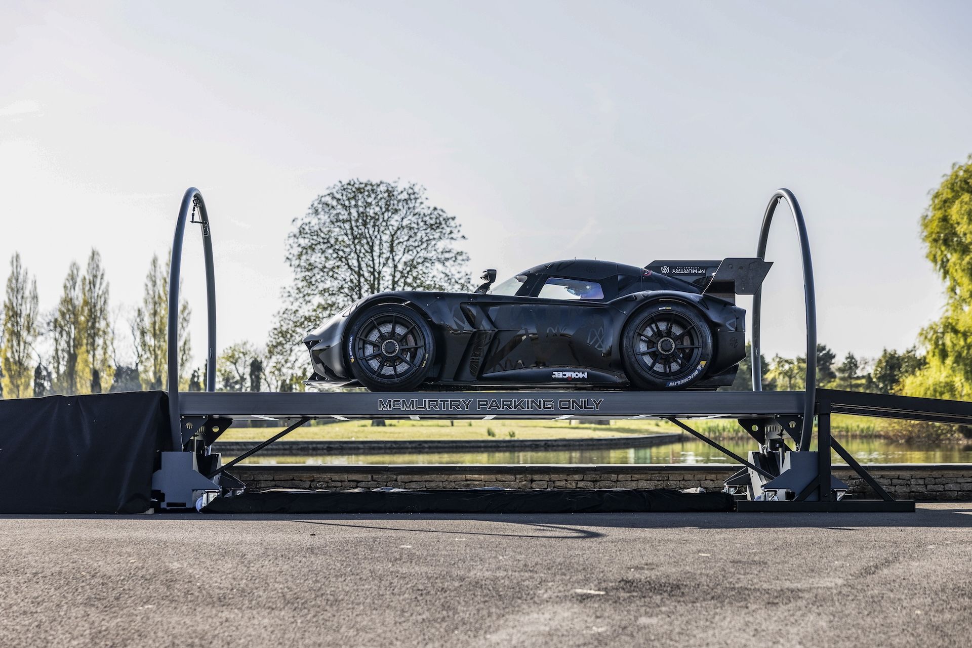 British hypercar proves it can drive – heck, even park – upside-down ...