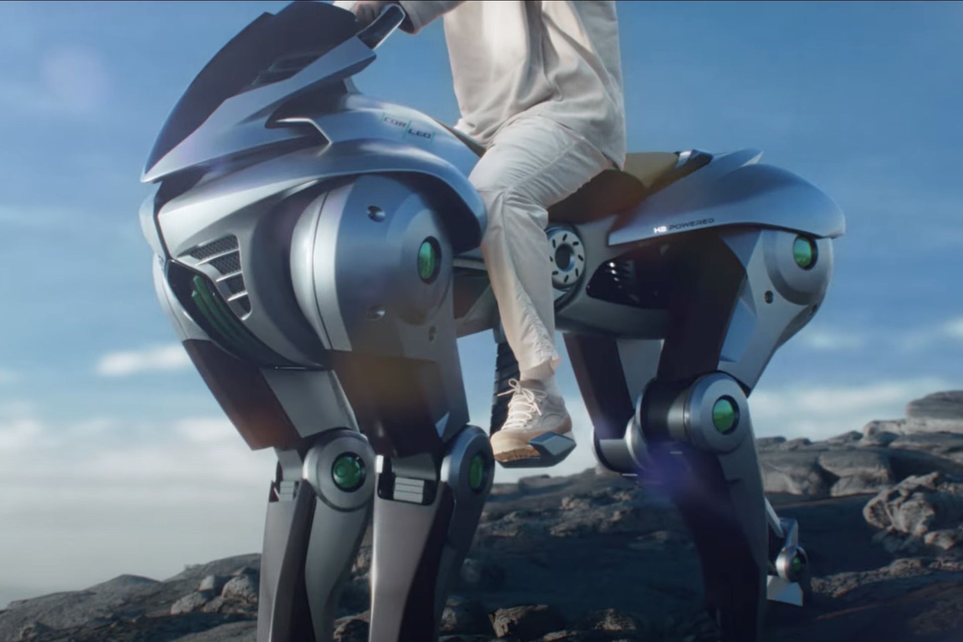 Kawasaki unveils off-road hydrogen-powered, uh—robot horse? | Driving